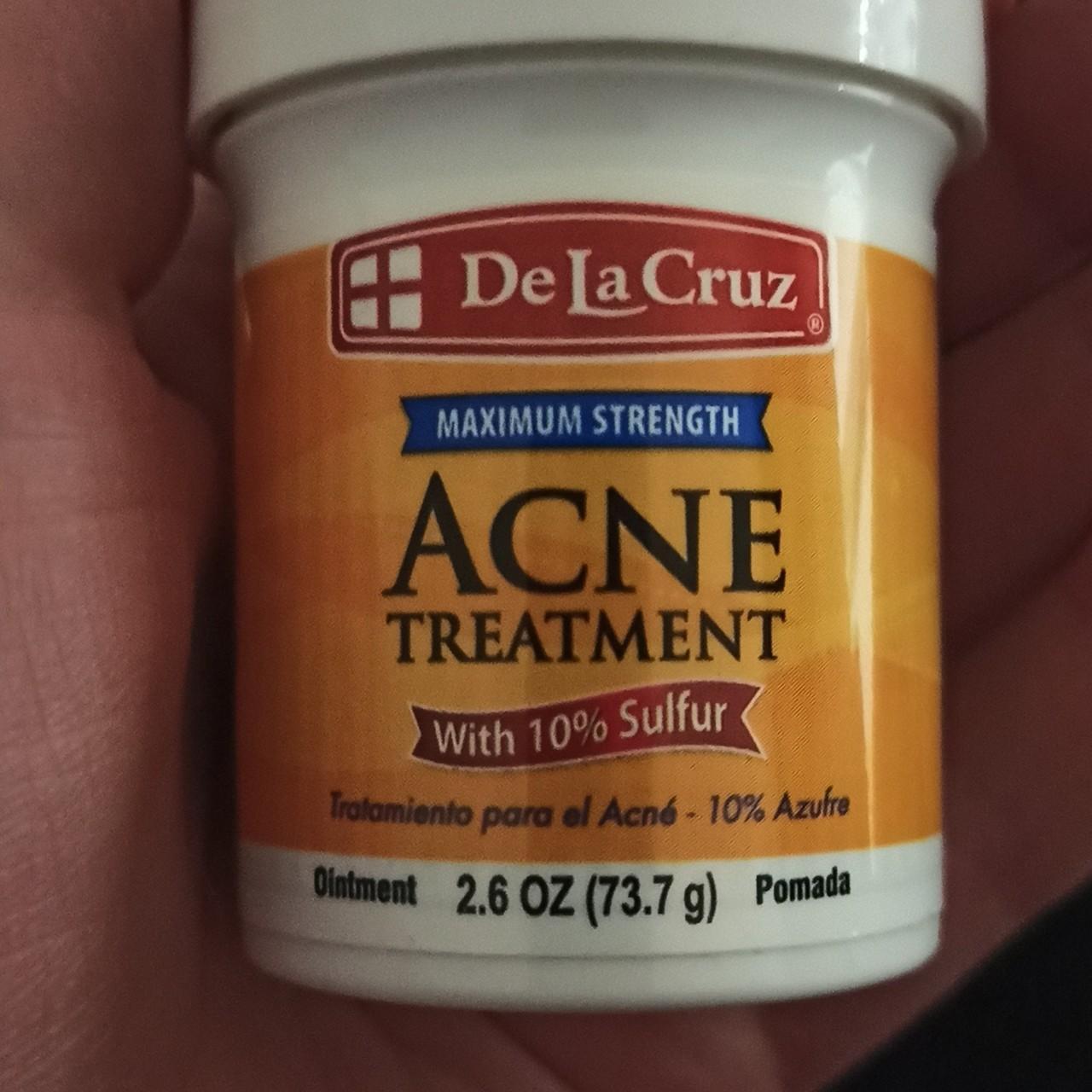 De La Cruz Sulfur Ointment 10% Acne Medication is a... - Depop