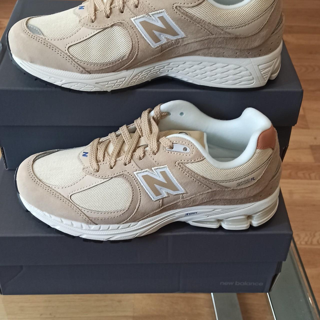 New balance 2002r light brown UK 6 New with box... - Depop