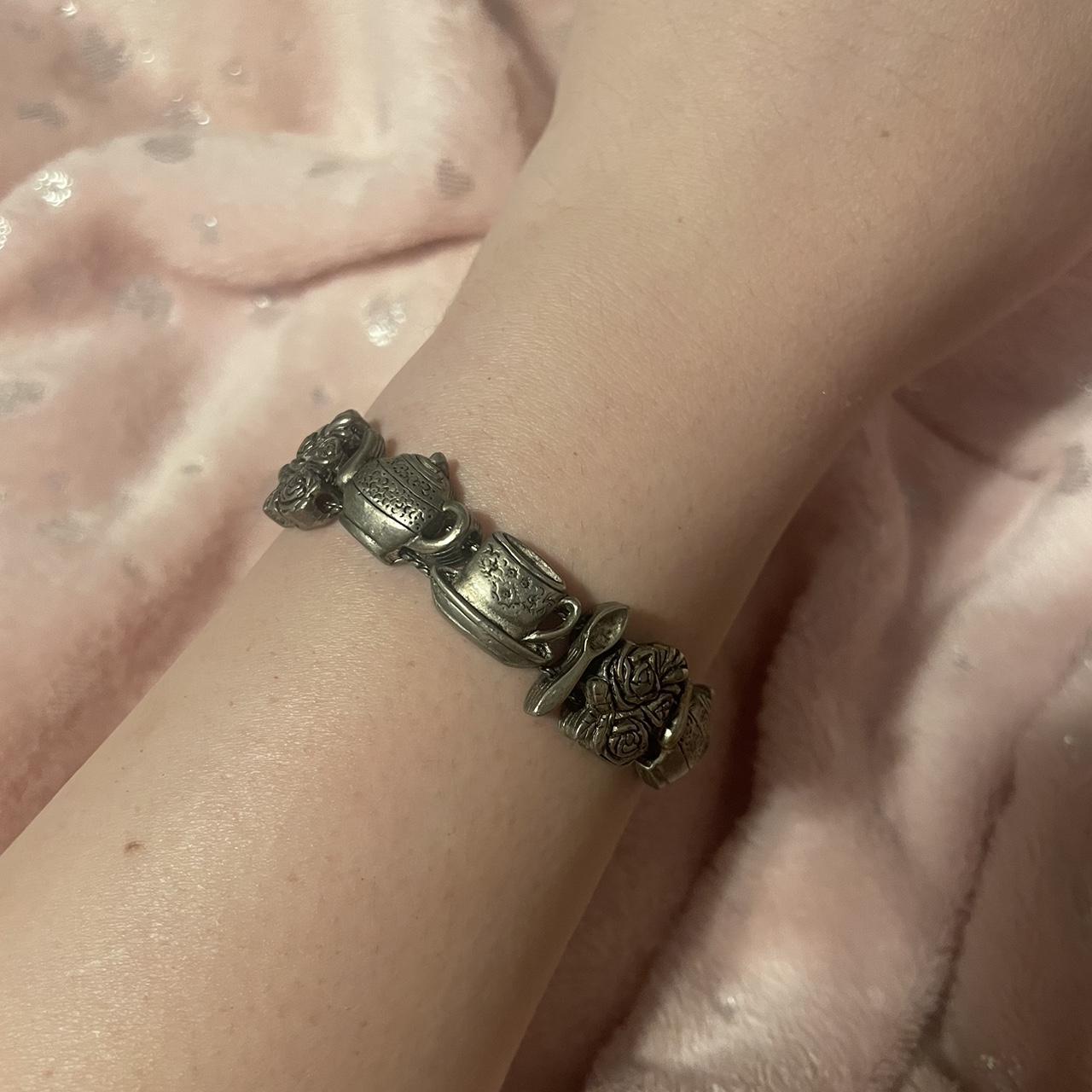 Vintage Kitchy Kitchenaid sterling silver bracelet - Depop