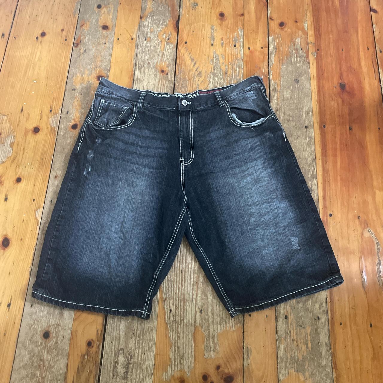 Evolution in design huge baggy JNCO style jorts... - Depop