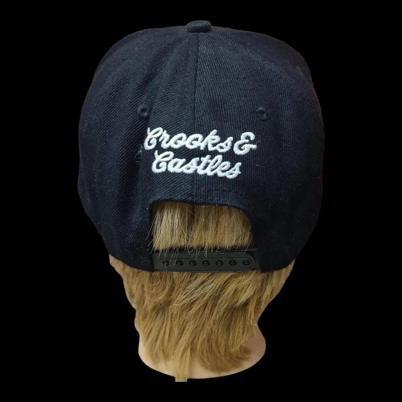Crooks Castles Black Cap Dominate the style game... - Depop