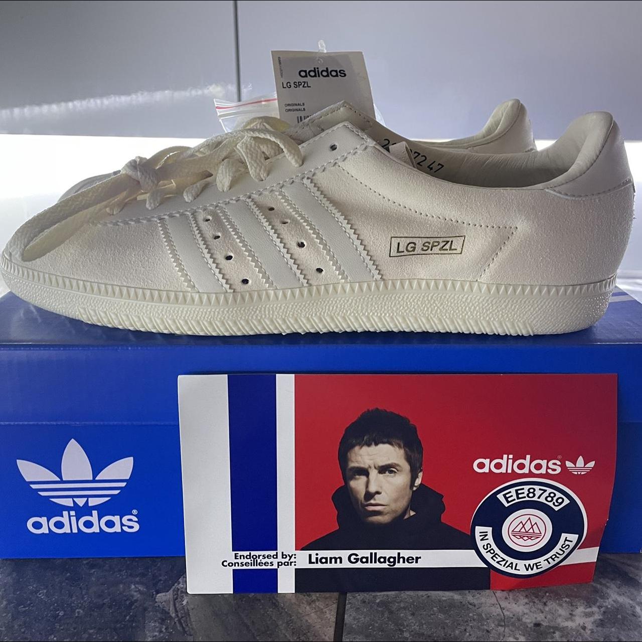 Adidas LG SPZL Liam Gallagher Size uk8.5 Brand new... - Depop