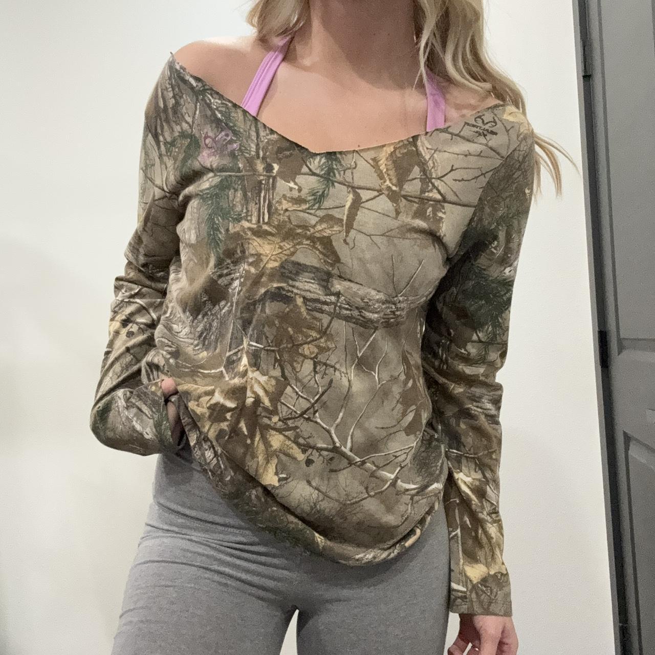 no size because i cut the collar but i think it was... | Depop