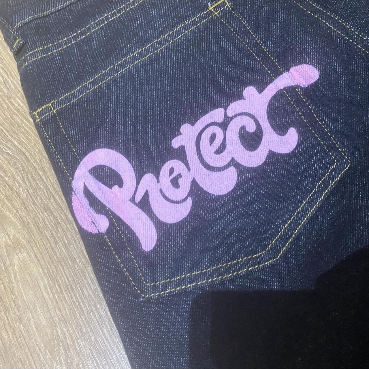 Pink protect London jeans From ther soho pop... - Depop