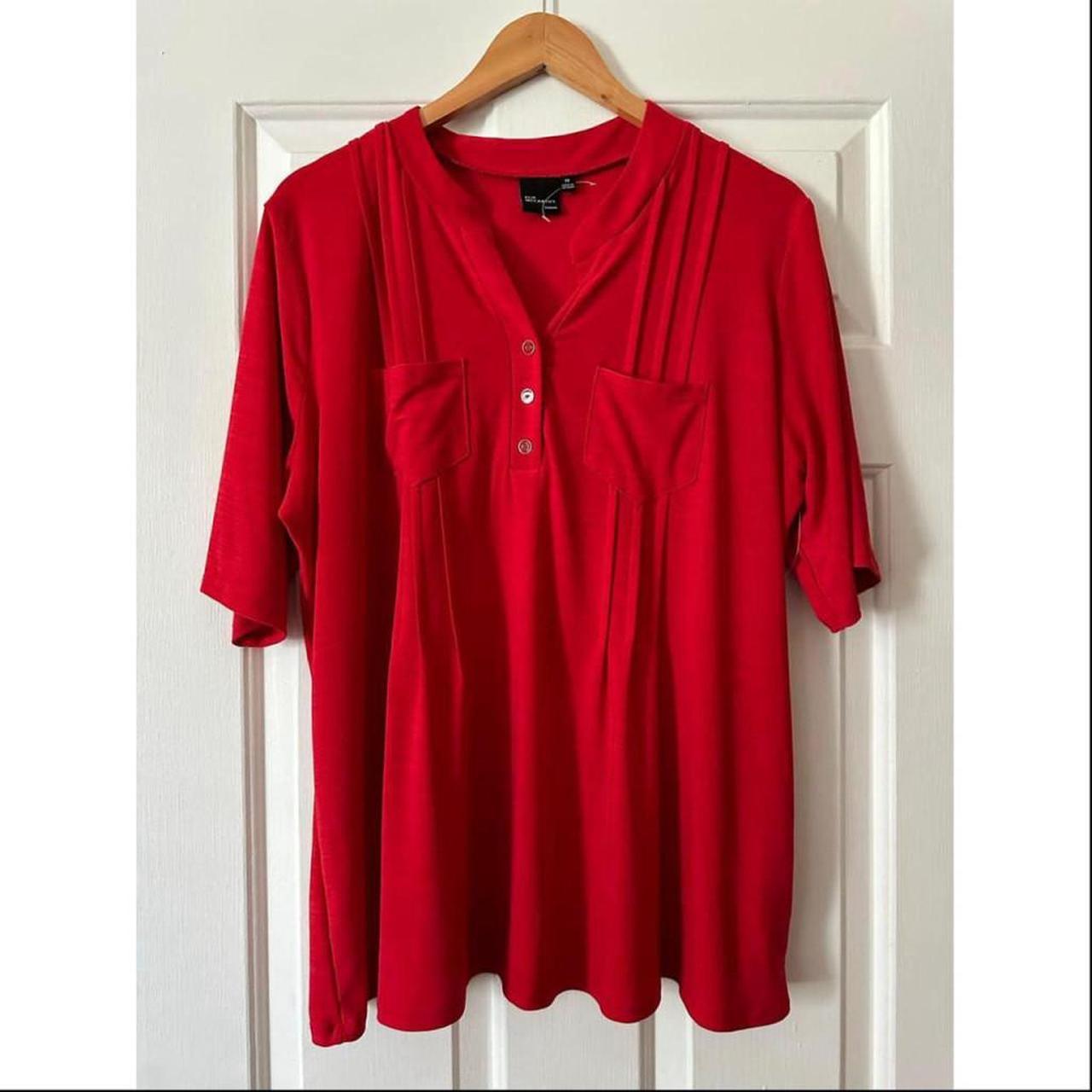 Women's Red Shirt | Depop
