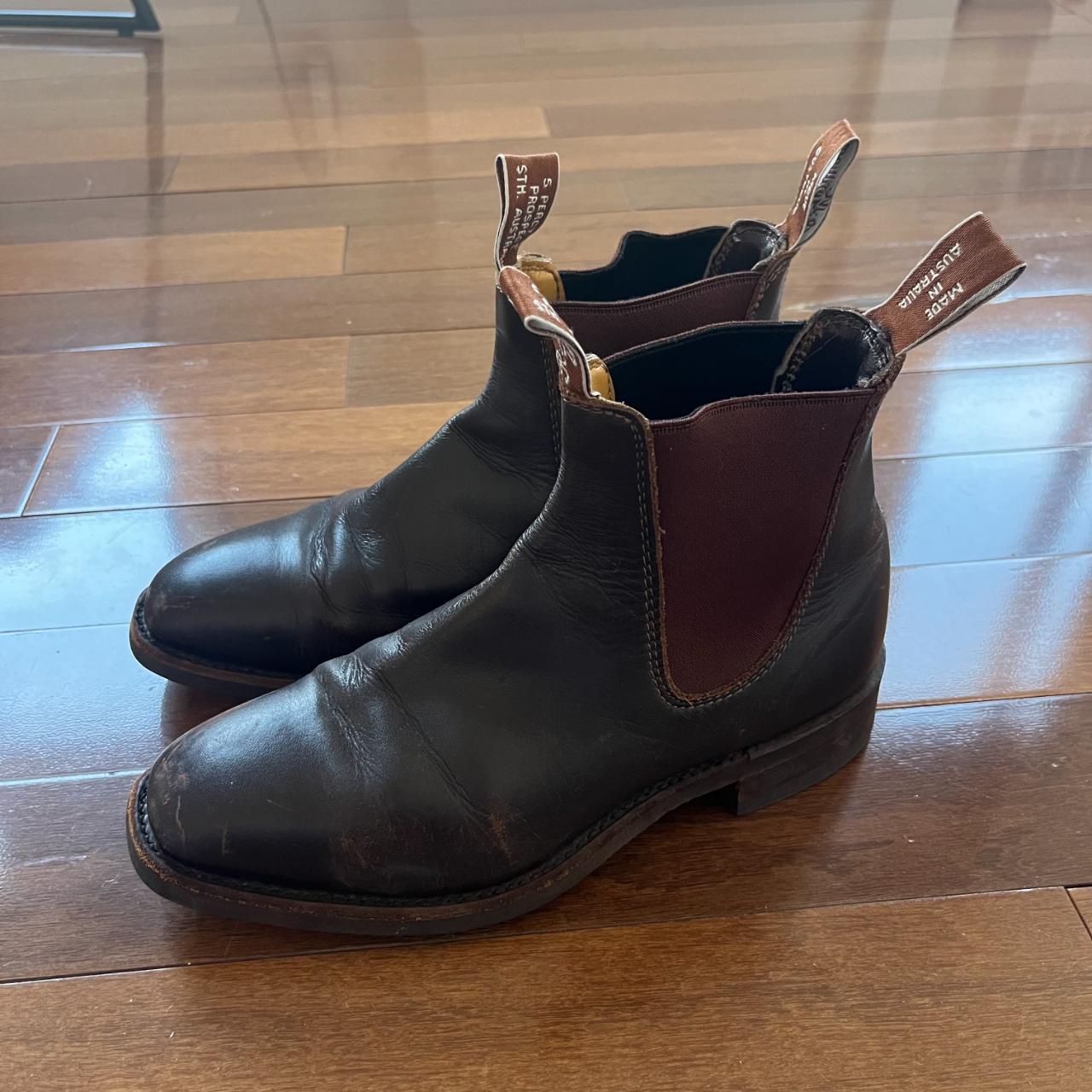 RM Williams Brown Craftsman Chelsea Boots 4.5G RM... - Depop