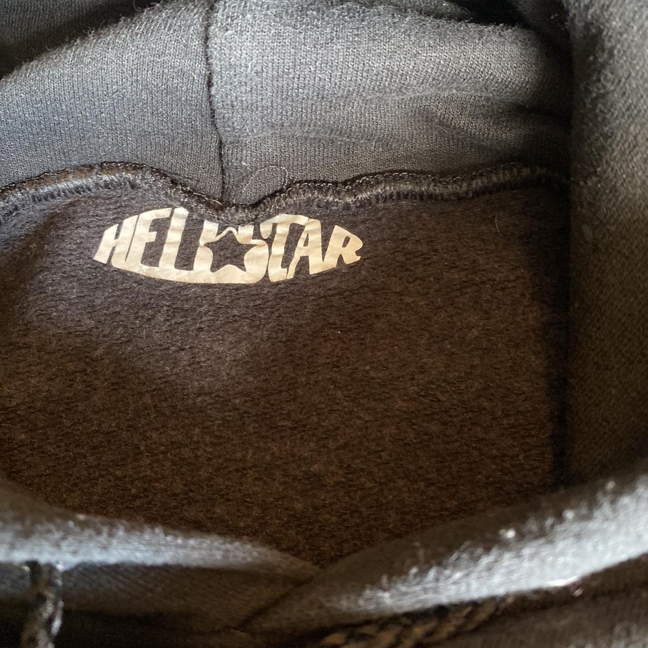 Hell Star hoodie Rainbow stars Chest 23 in Length... - Depop