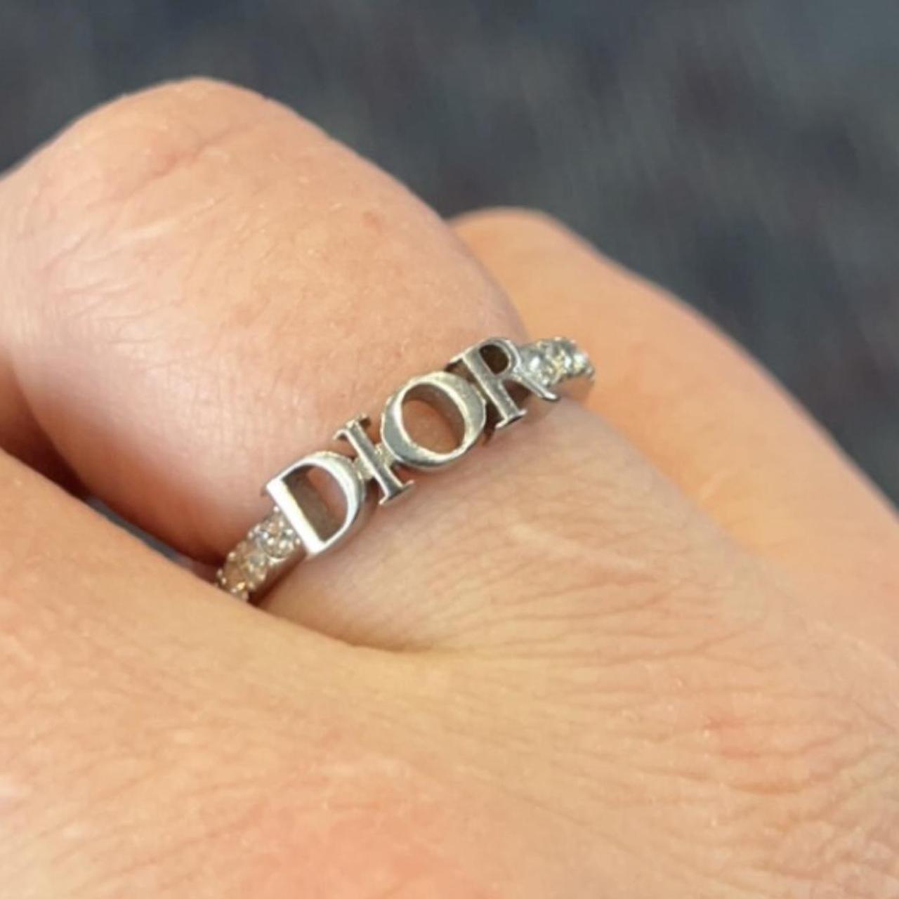 Dior ring Dio(r)evolution ring First 2 pics is the... - Depop