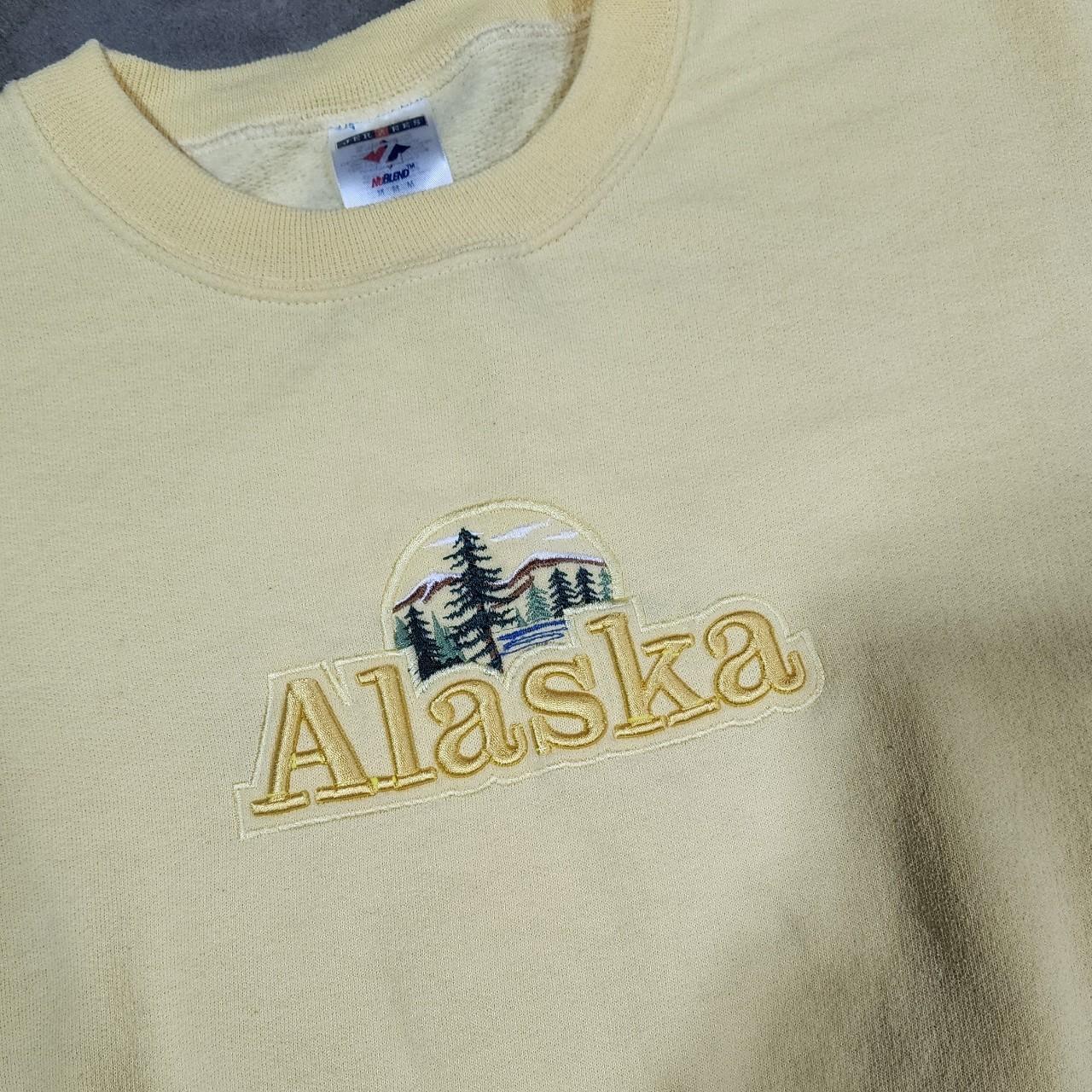 Yellow Alaska Crewneck This is an awesome yellow... - Depop