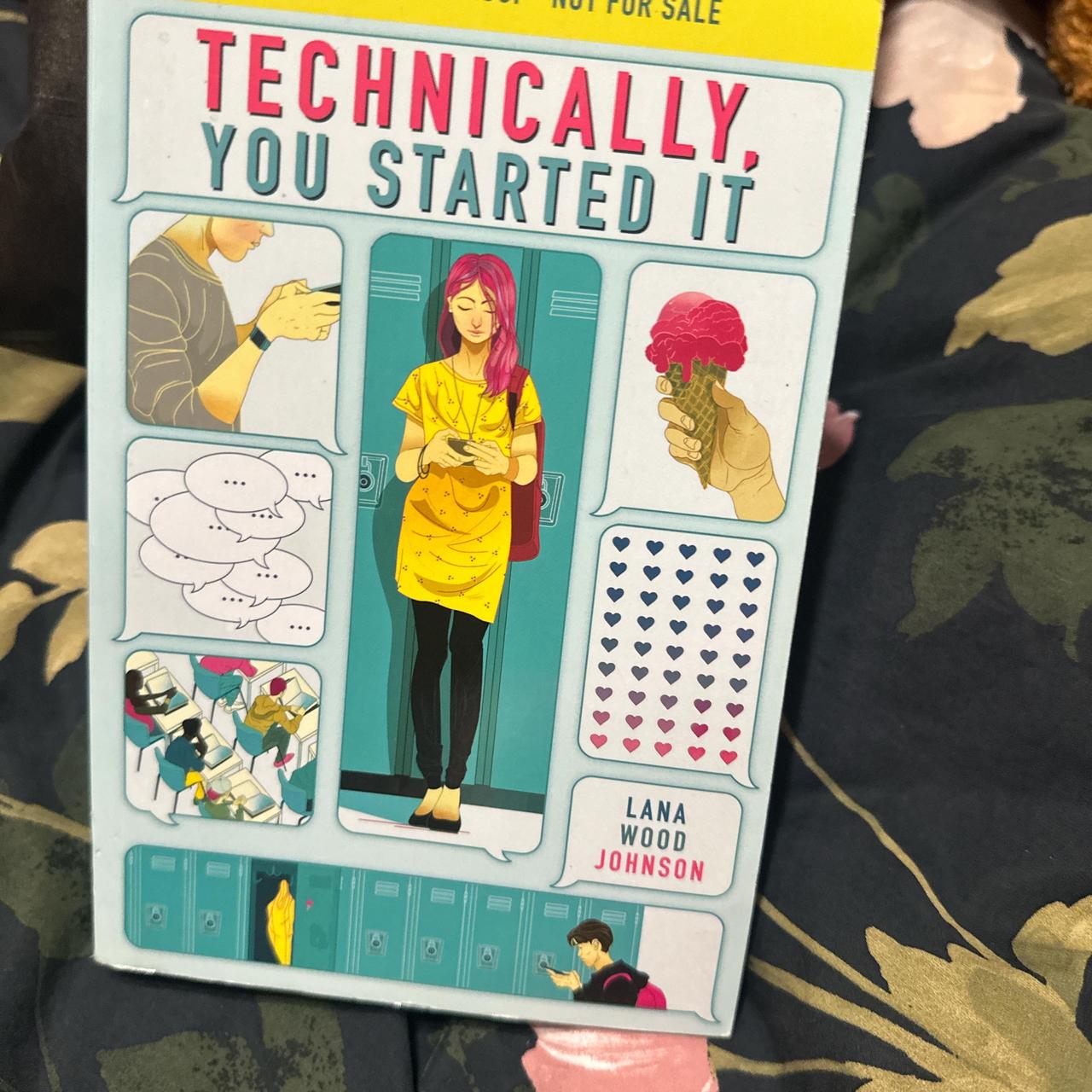 “Technically you started it” by Lana Wood Johnson... - Depop