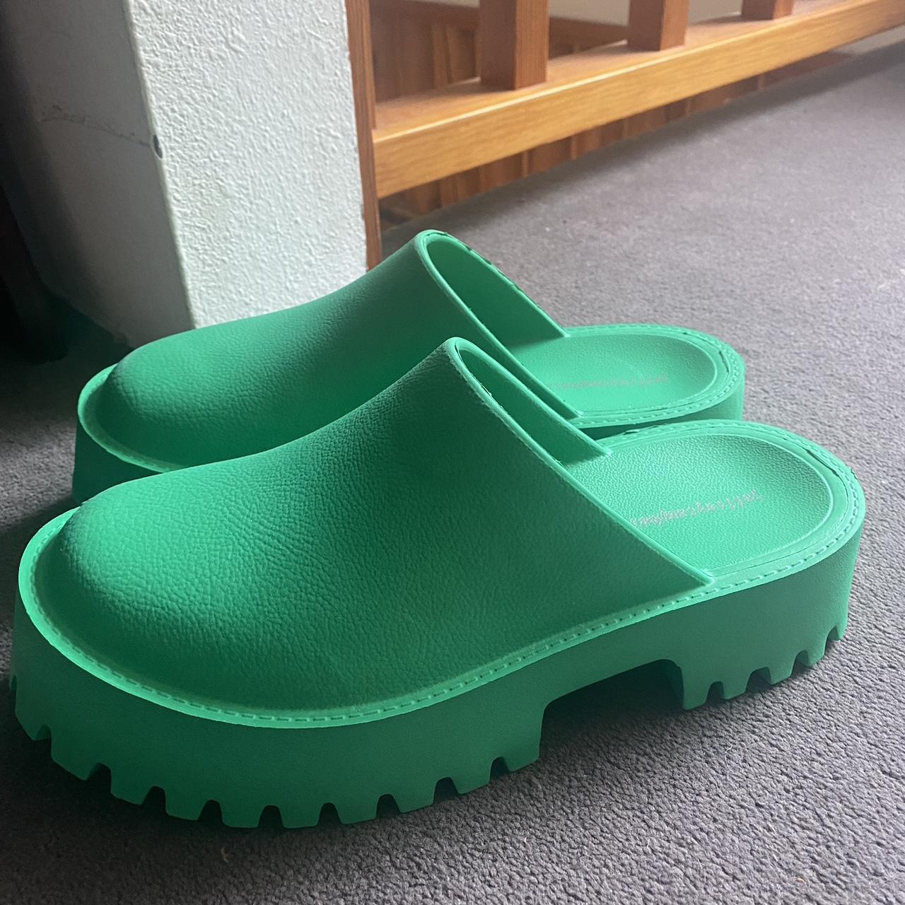 Clogge Platform Clogs by Jeffery Campbell Size 11... - Depop