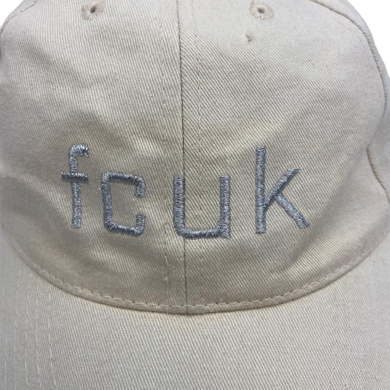 Vintage FCUK French Connection Logo Hat Slight... - Depop