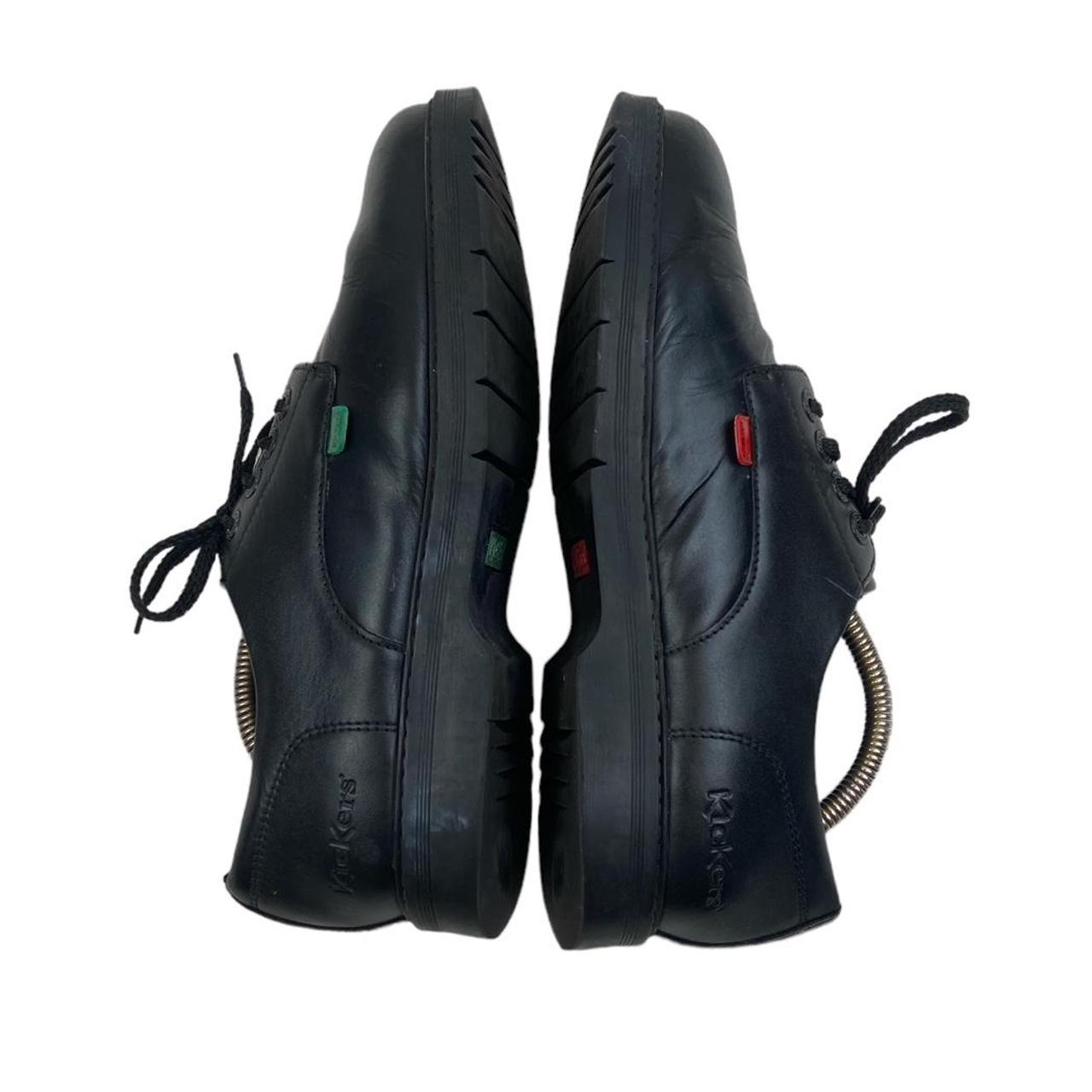 Vintage Kickers Black Leather Boots Shoe says... - Depop