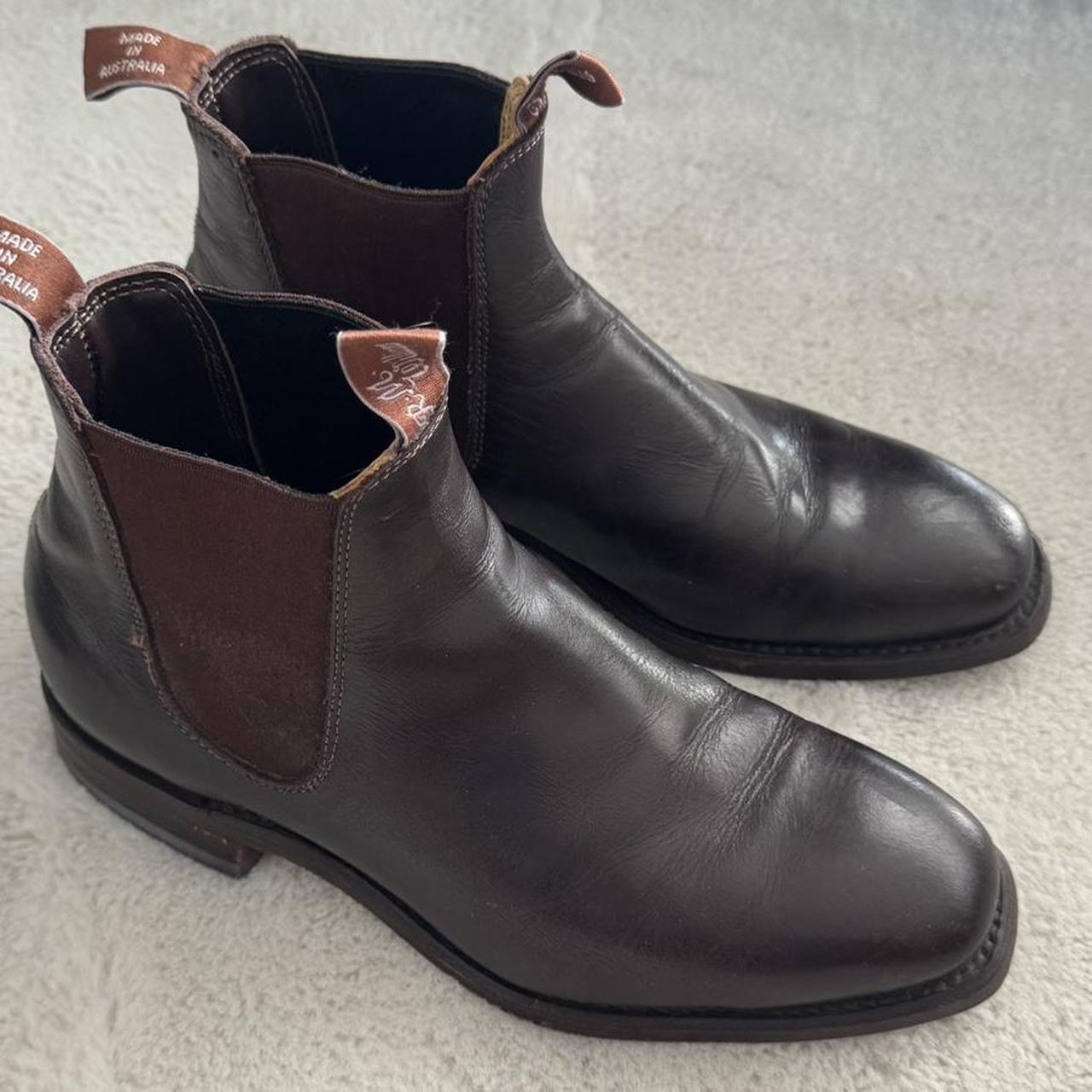 RM Williams boots in chestnut brown. Not sure on the... - Depop