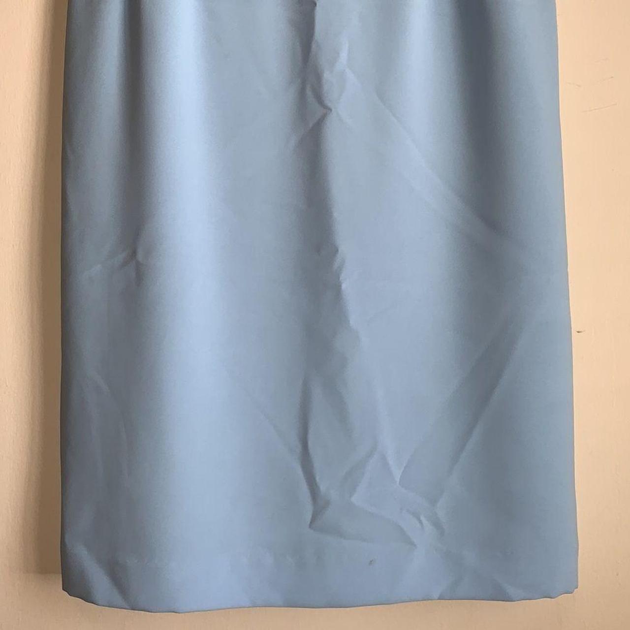 Pendleton Dress Size 8 Petite Sleeveless Baby Blue... - Depop