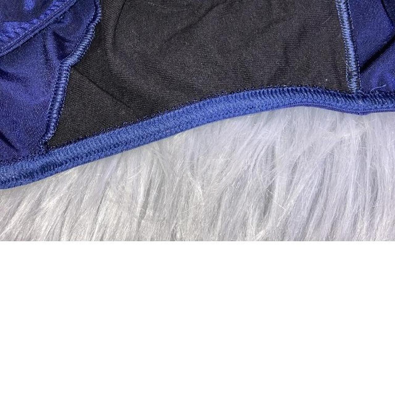 Vintage Warners Satin L High cut legs panties Shiny... - Depop