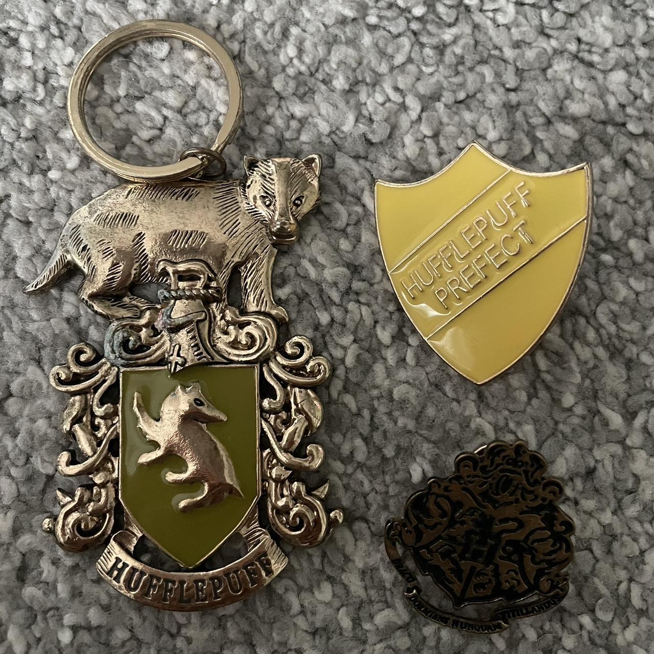 hufflepuff badges and key rings - Depop