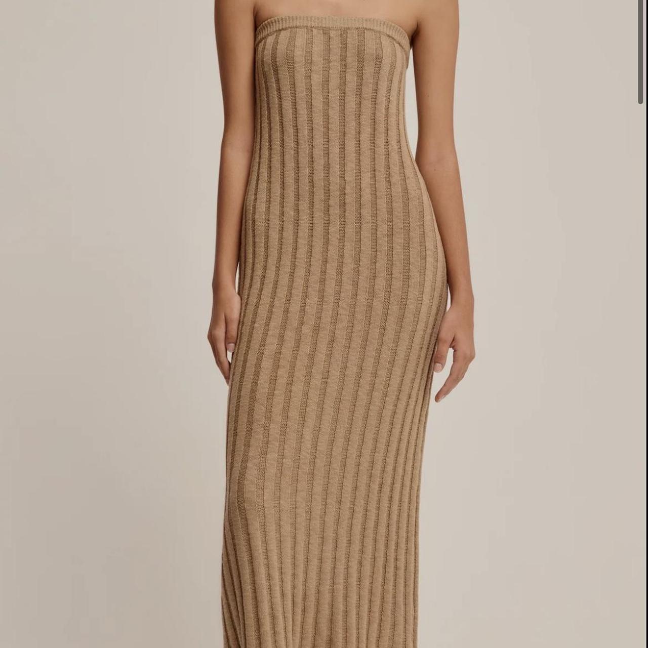 Venroy rib knit dress Size S Perfect condition... - Depop