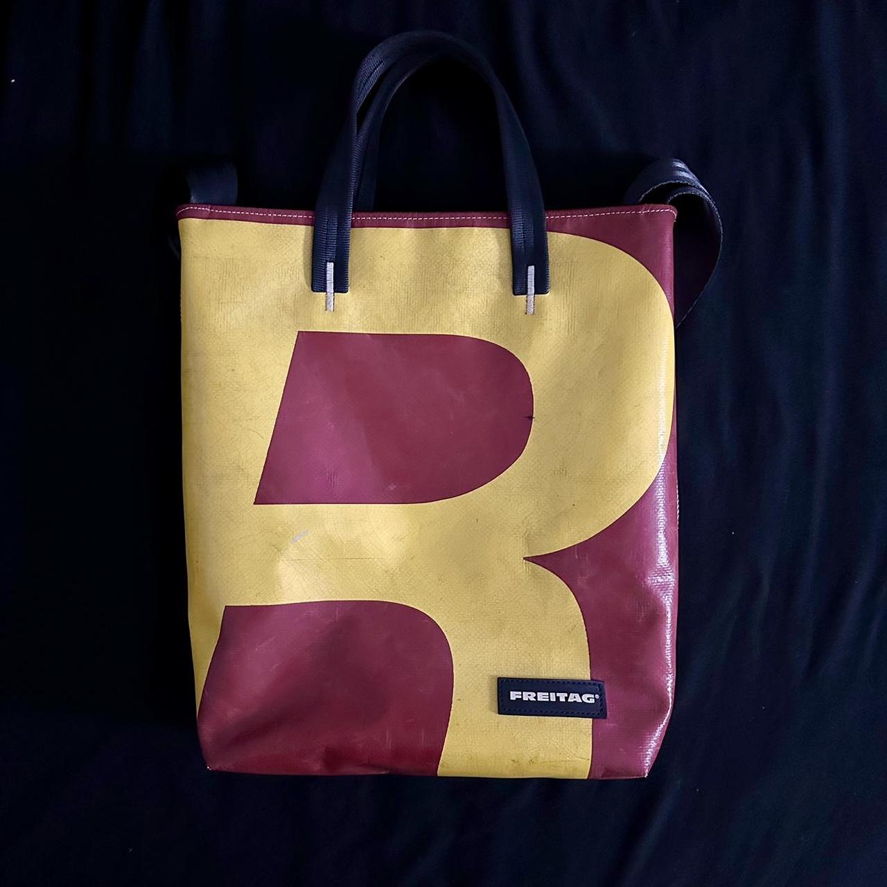 Freitag in great condition! Unique pattern 👉 FREE... - Depop