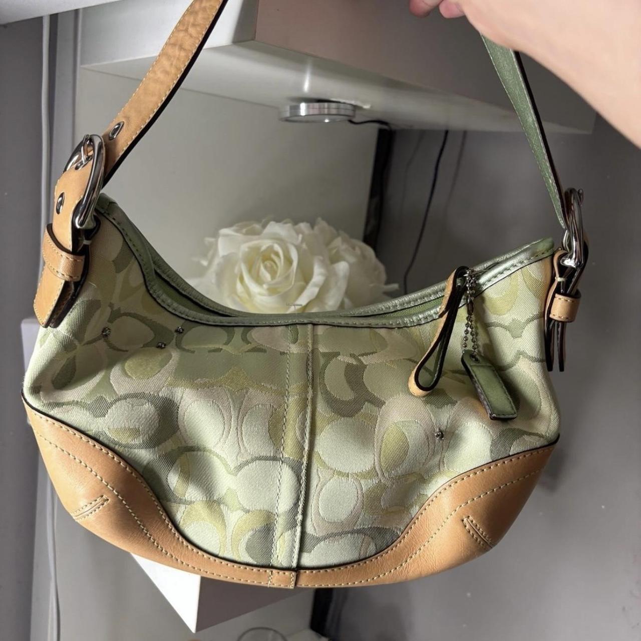 Limited edition 2004-2005 Green ladybug coach bag... | Depop