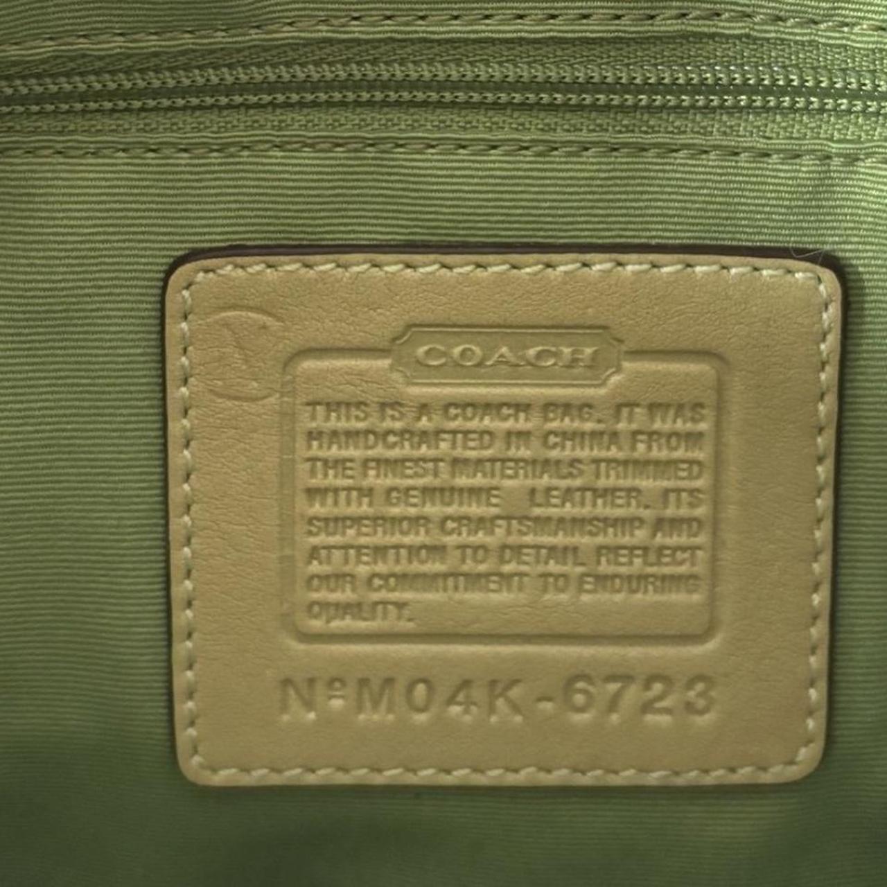 Limited edition 2004-2005 Green ladybug coach bag... | Depop