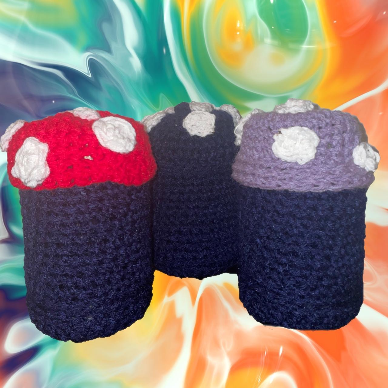 Mushroom stash jar set Glass stash jars Handmade... - Depop