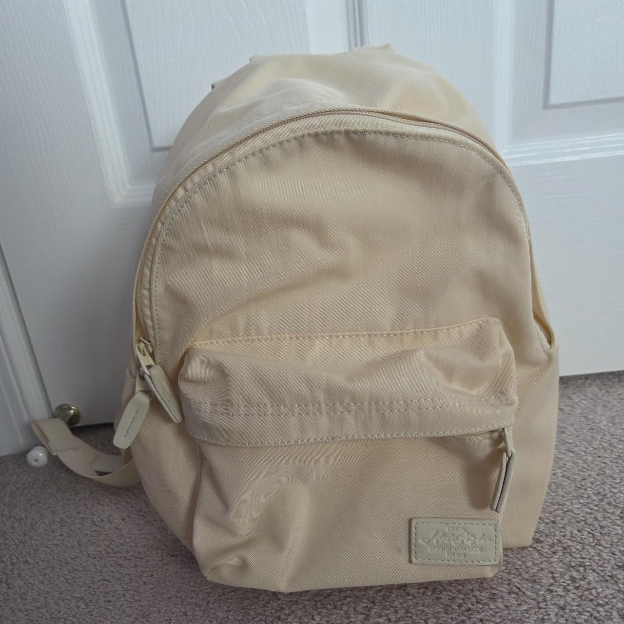 Mini Backpack in Cream - Perfect for Traveling or... | Depop