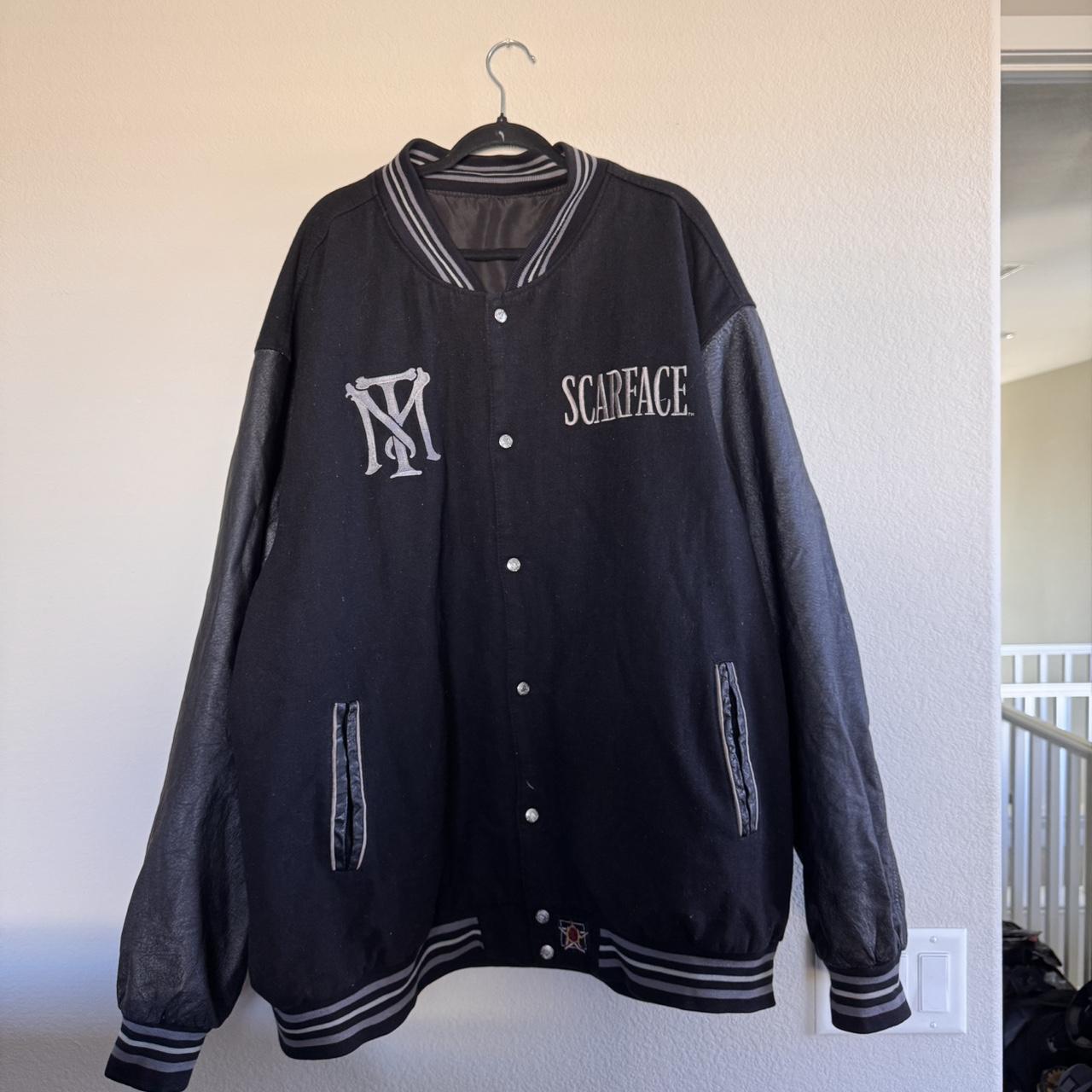 Jeff Hamilton Scarface Double Sided Leather Jacket... | Depop