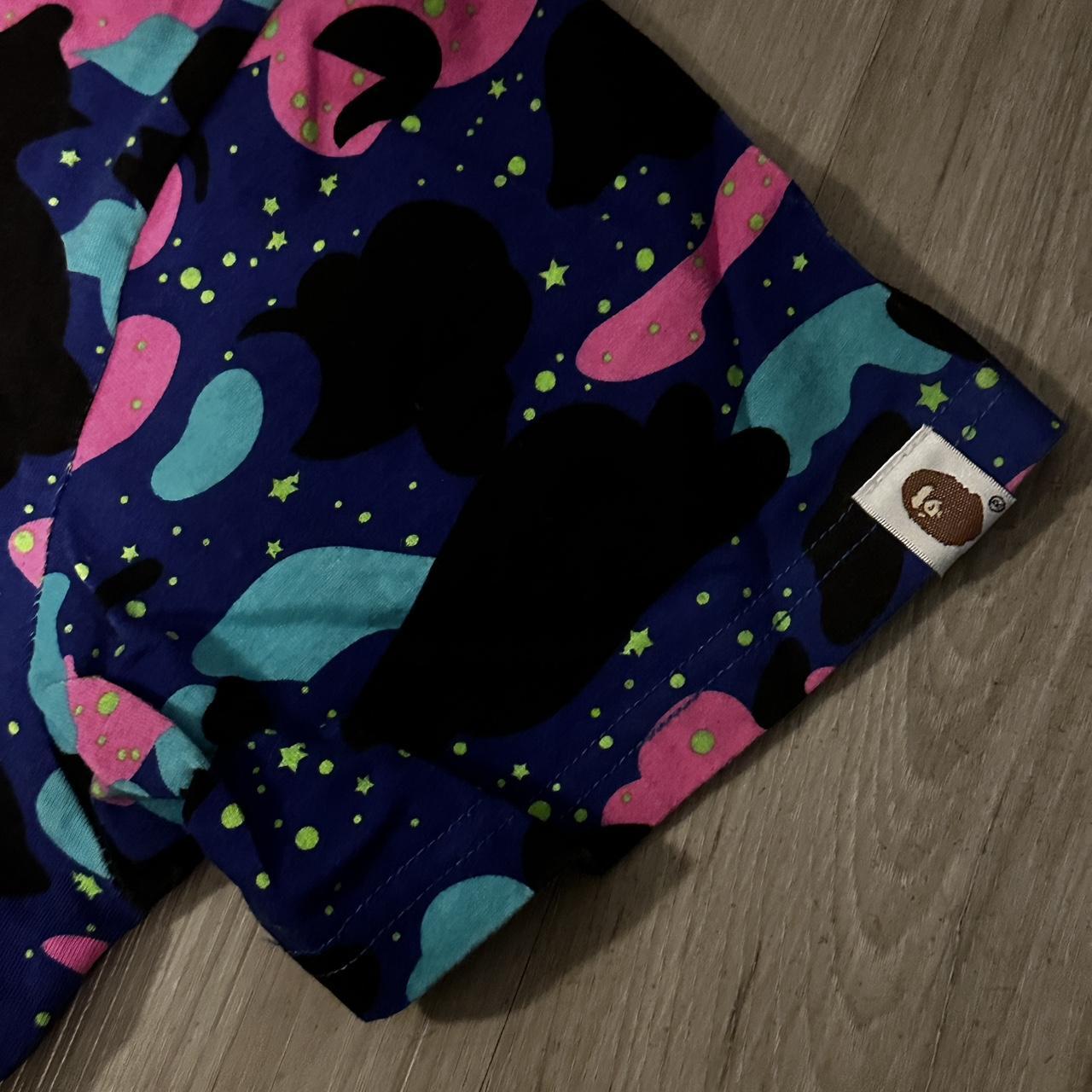 Bape x Kid Cudi Moon man T-shirt -100%... - Depop