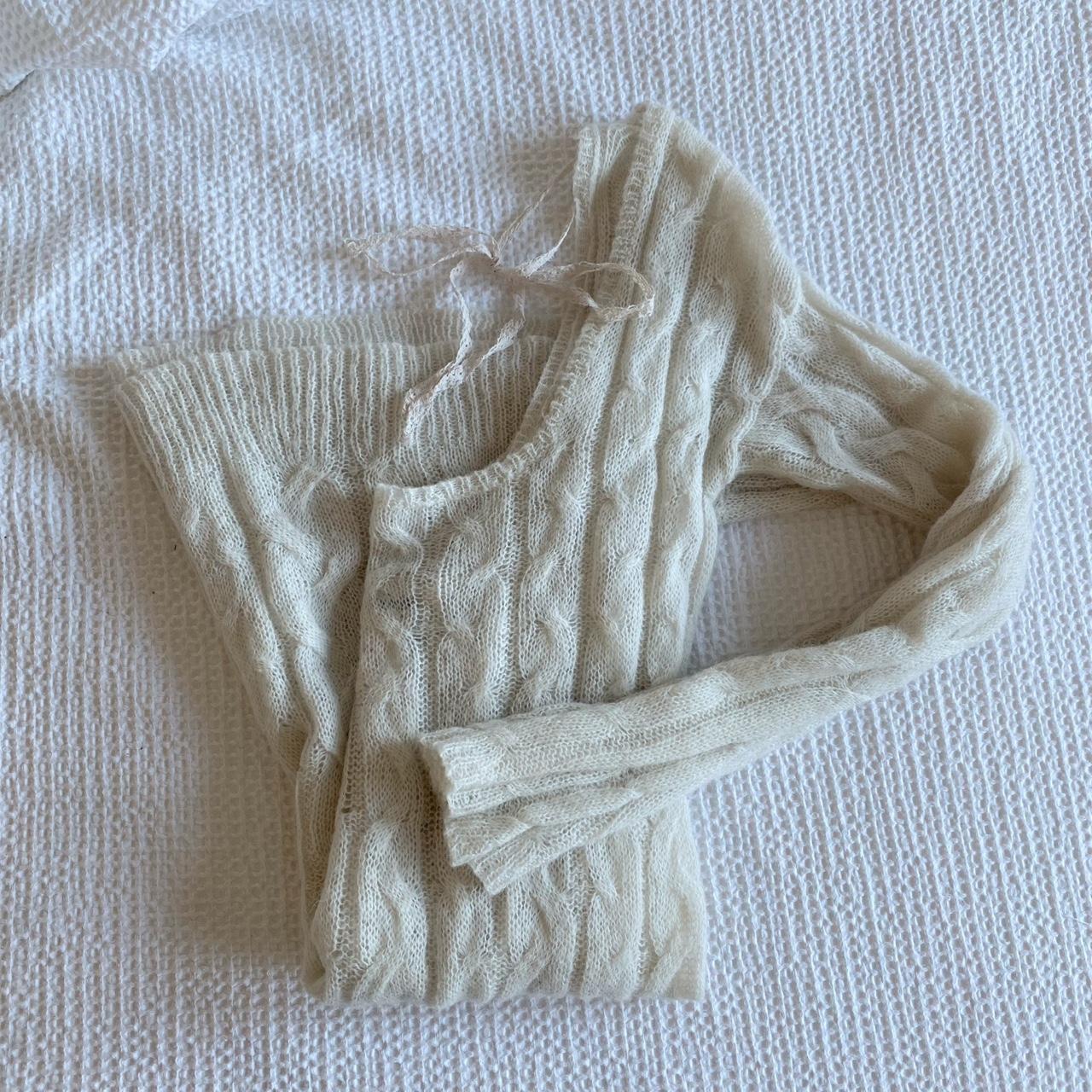 Beautiful Free People sweater dress. Very delicately... - Depop