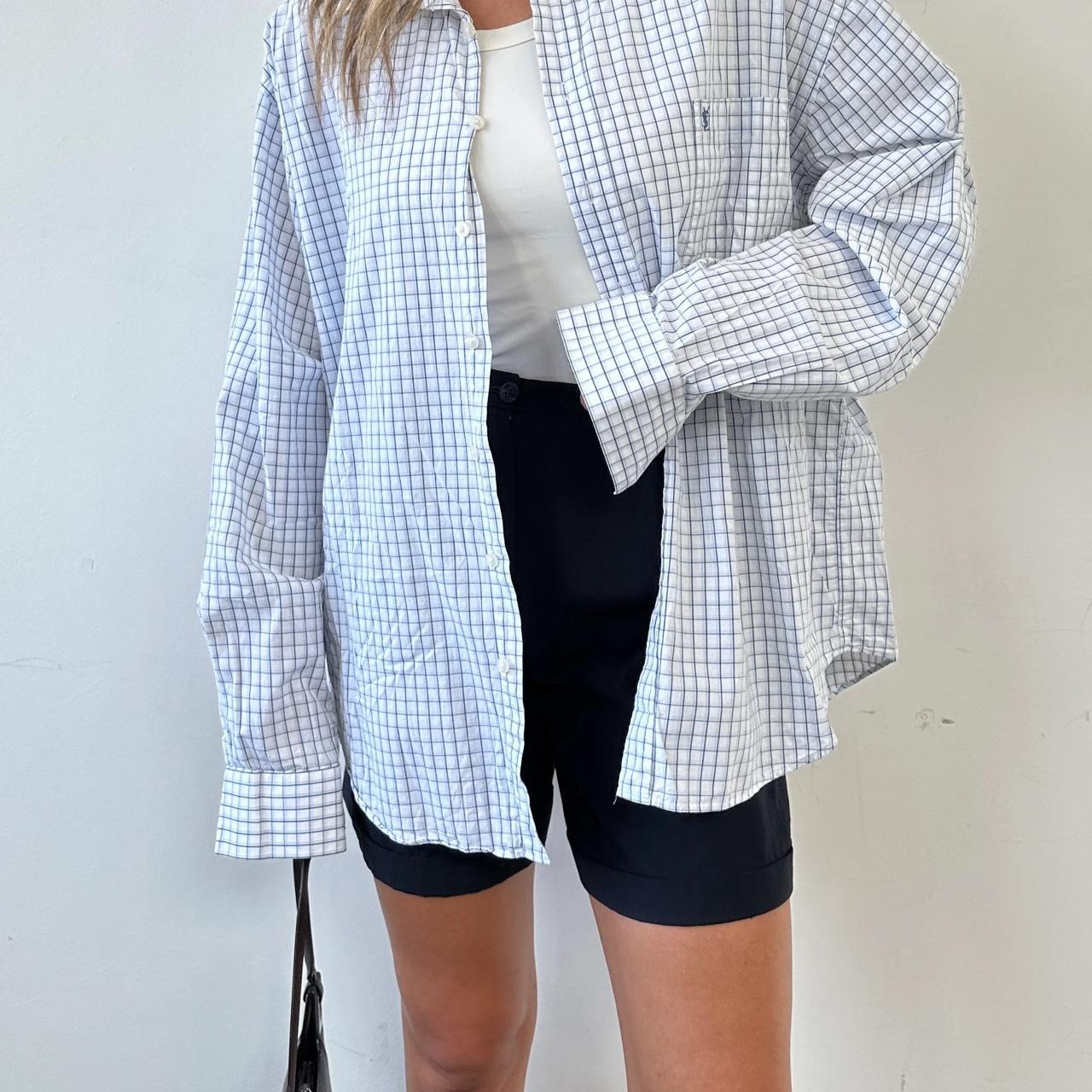 Vintage shorts wool pleated Brand: Unbranded... - Depop