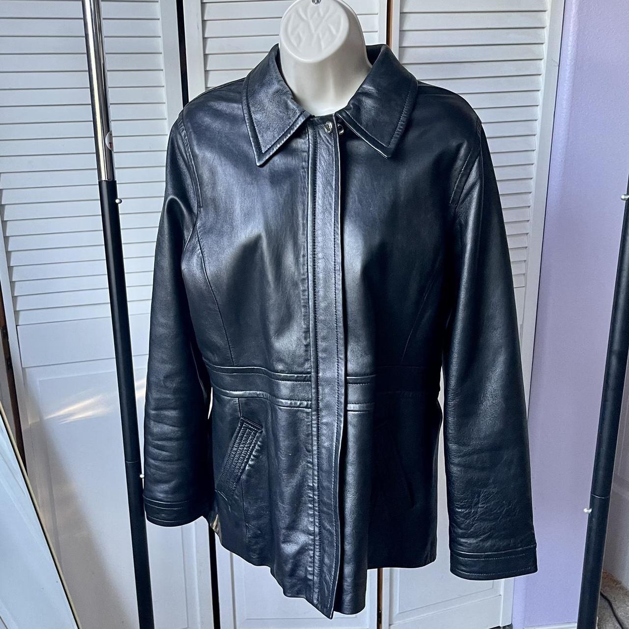 Coach Women's Black Jacket | Depop