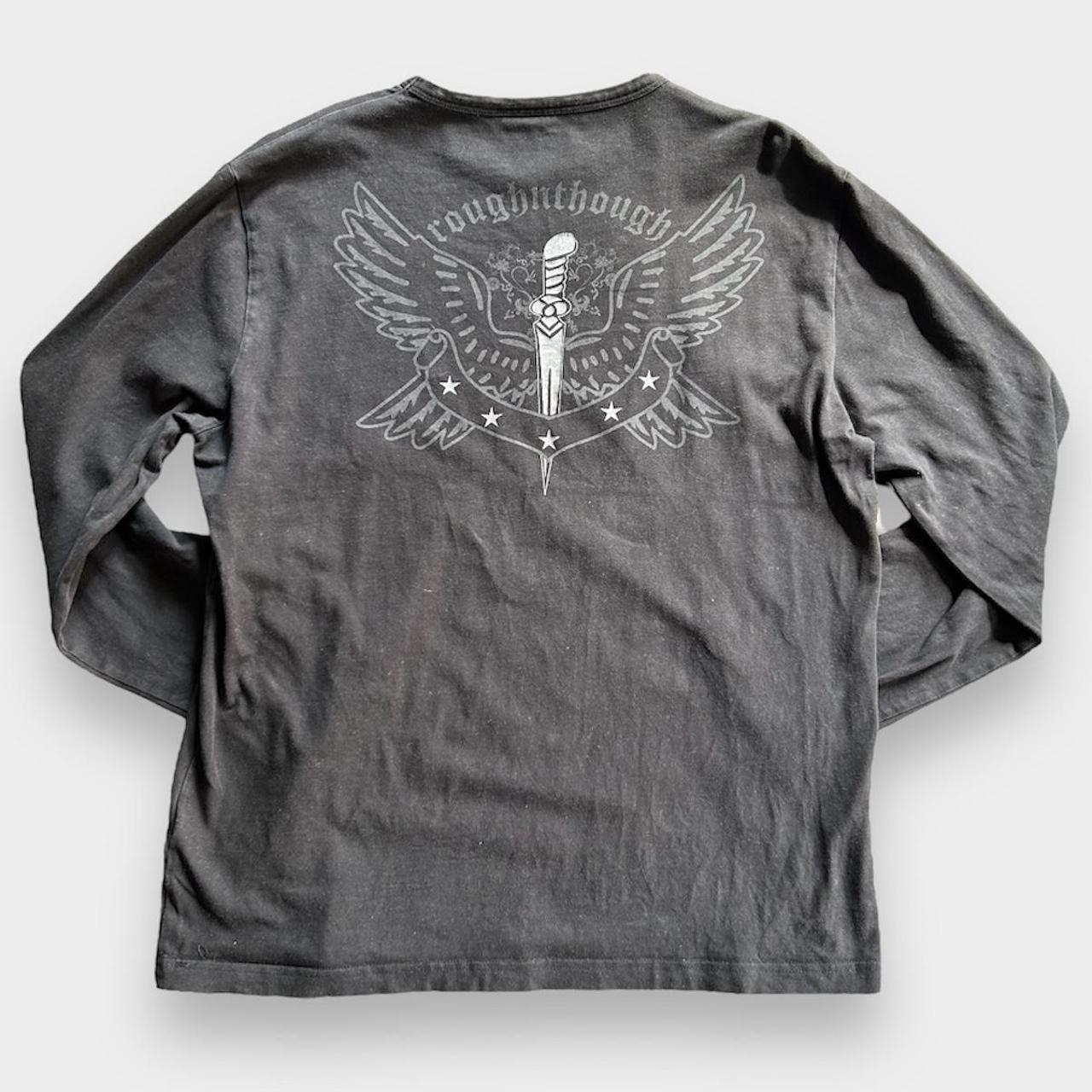 #GRUNGE / #GOTH Longsleeve Longsleeve with front... - Depop