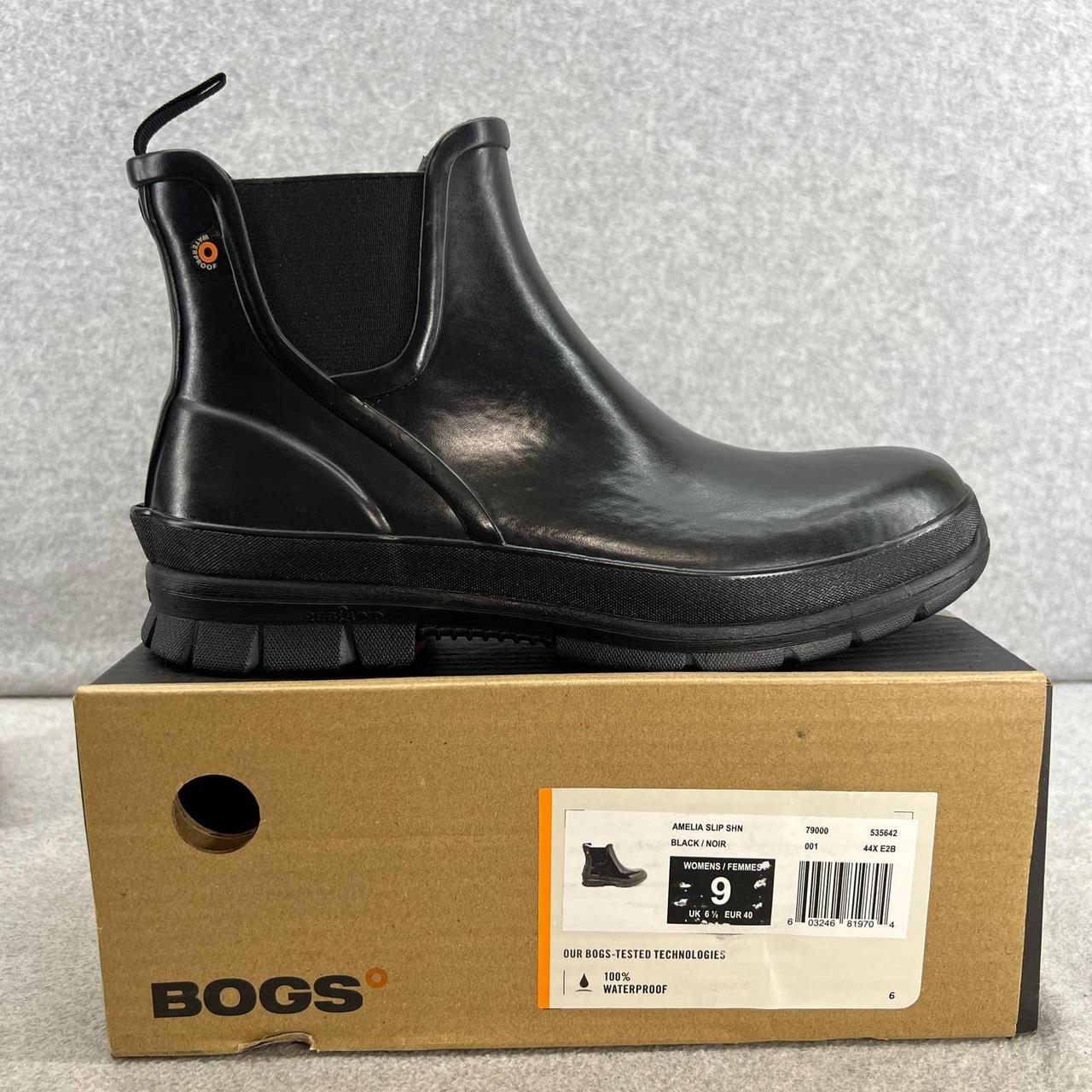 BOGS Amelia Waterproof Slip On Rain Chelsea Ankle... - Depop