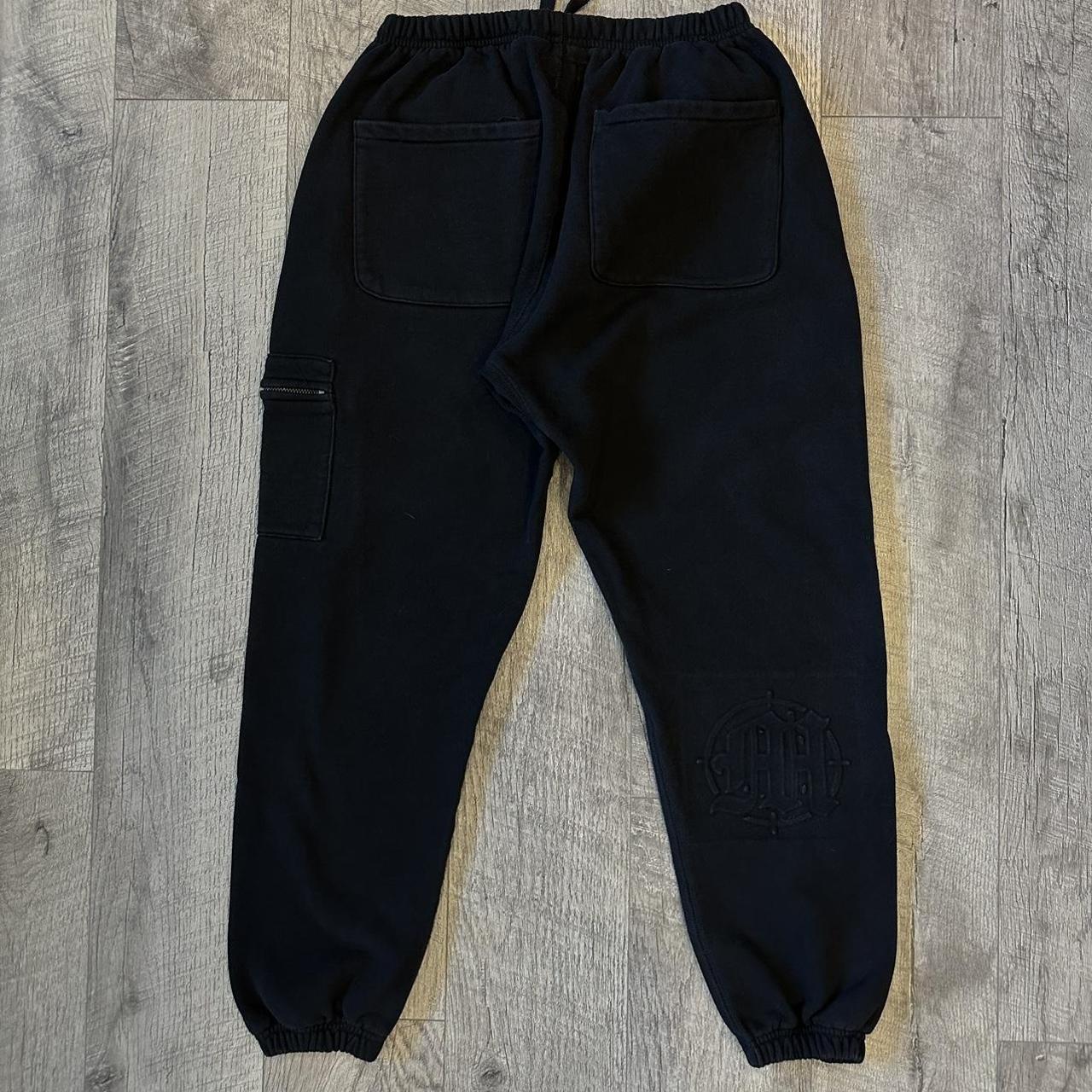 Menace cargo sweatpants no flaws barely worn #menace... - Depop