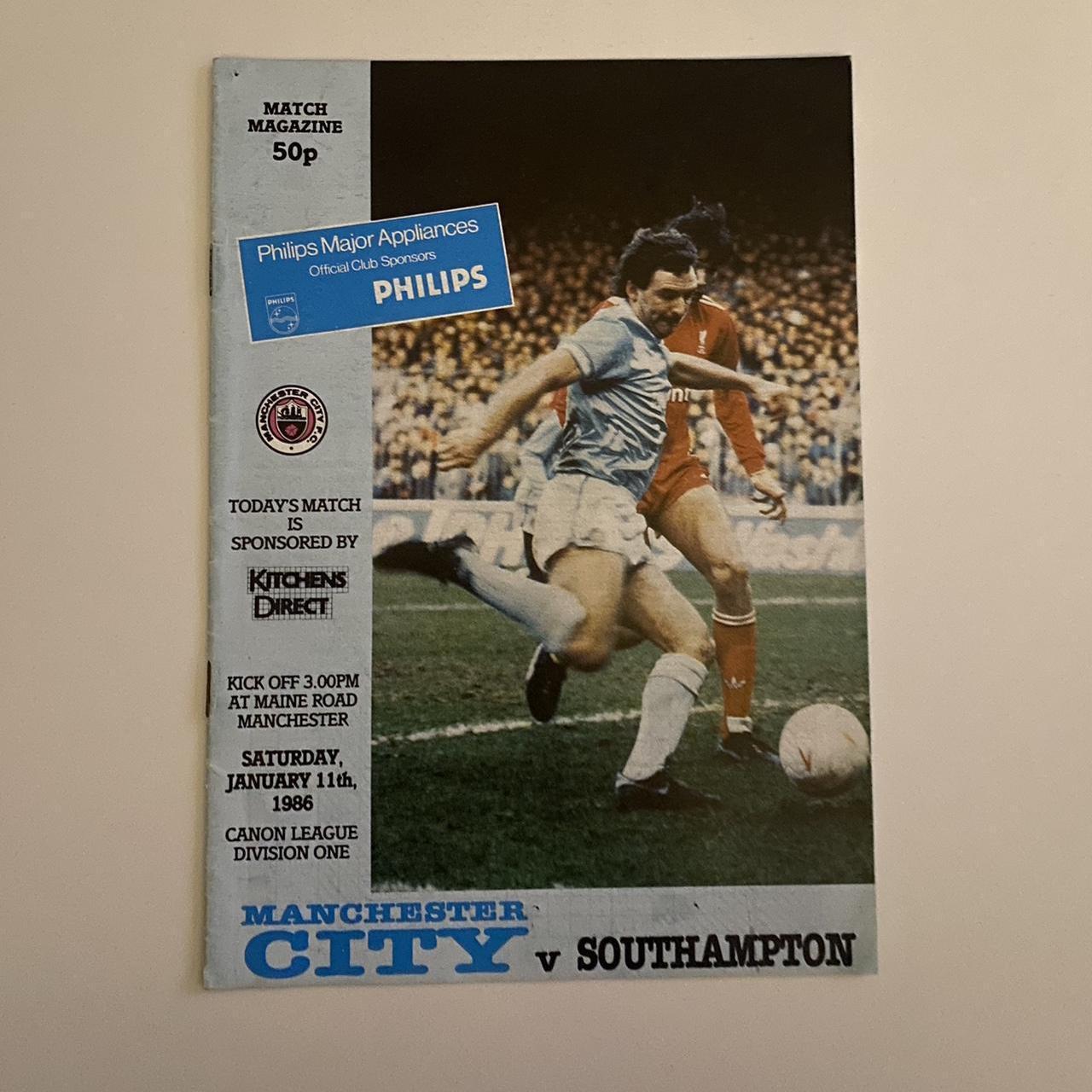 Item: - Rare match day football programme -... - Depop
