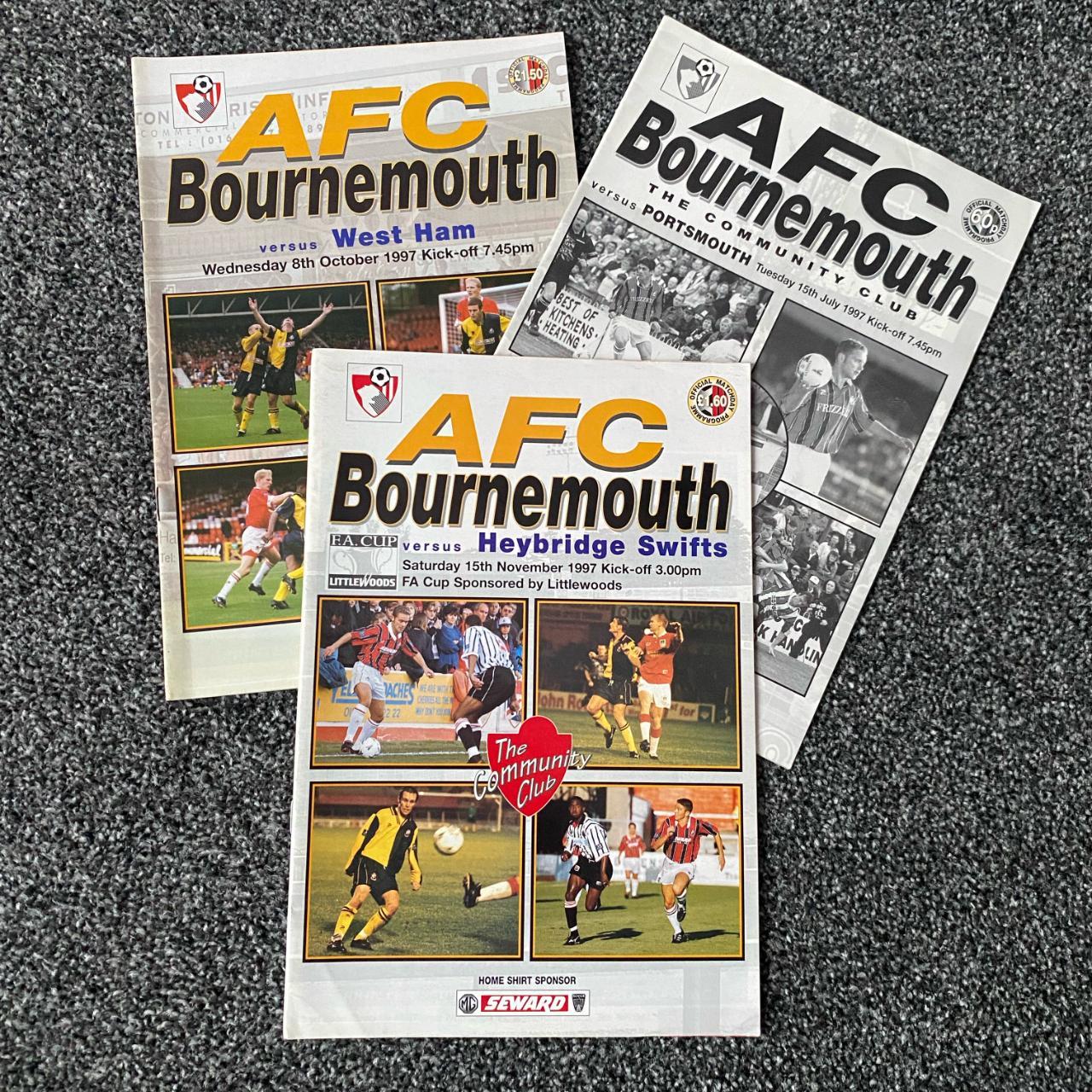 Item: - Bundle of 3 rare matchday football... - Depop