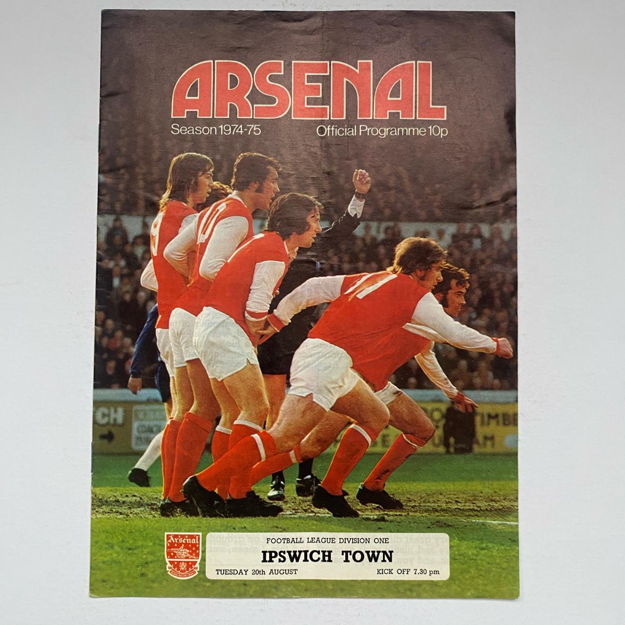 Item: - Rare match day football programme - Arsenal... - Depop