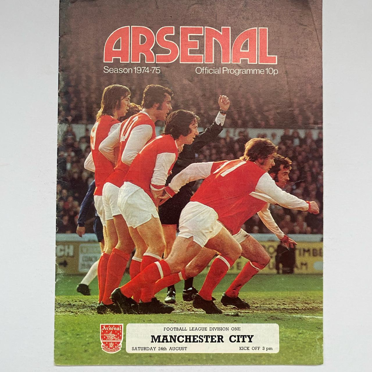 Item: - Rare match day football programme - Arsenal... - Depop