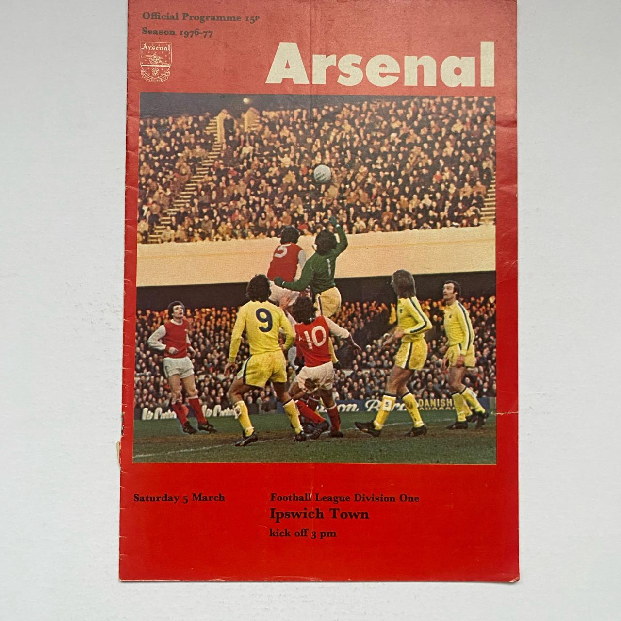 Item: - Rare match day football programme - Arsenal... - Depop