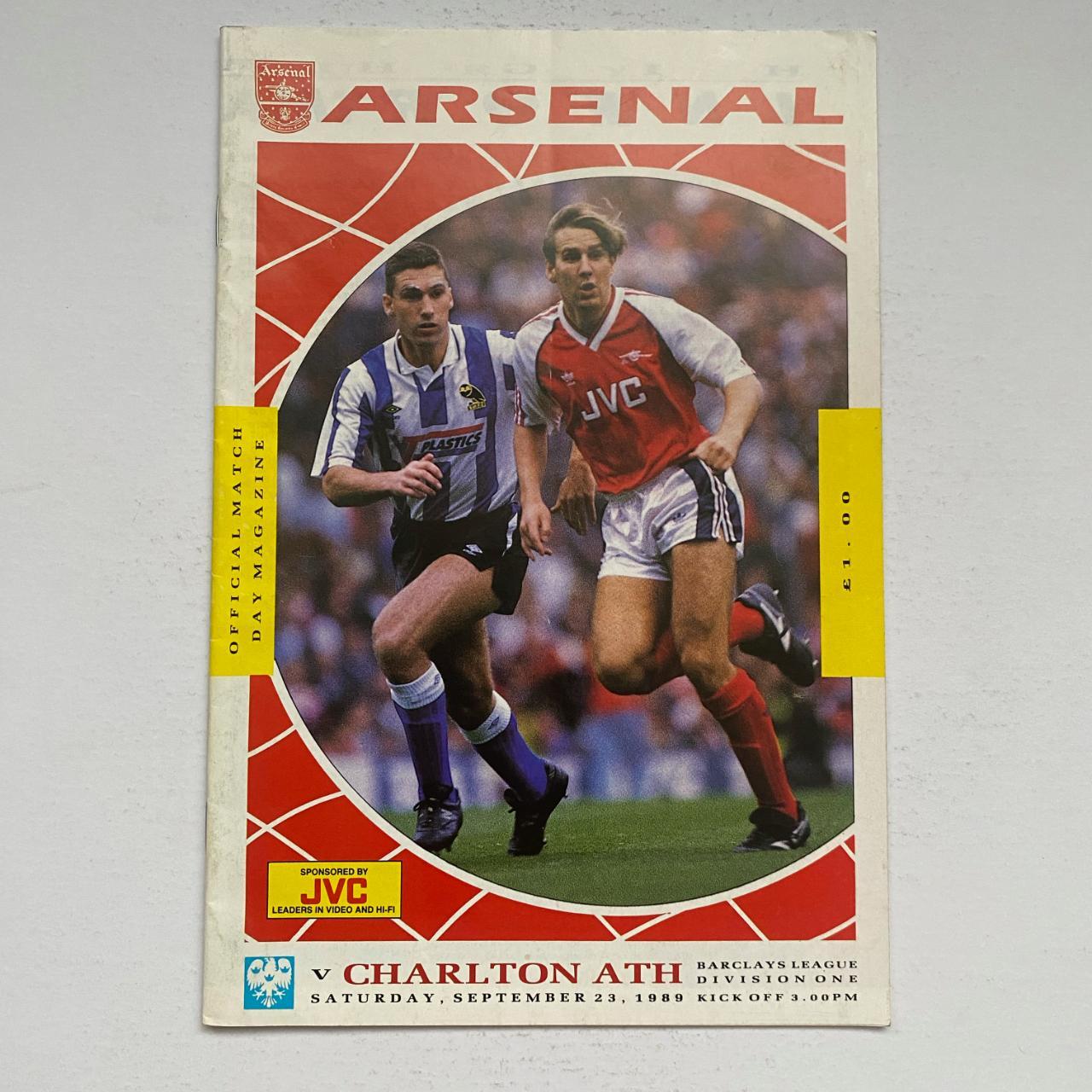Item: - Rare match day football programme - Arsenal... - Depop