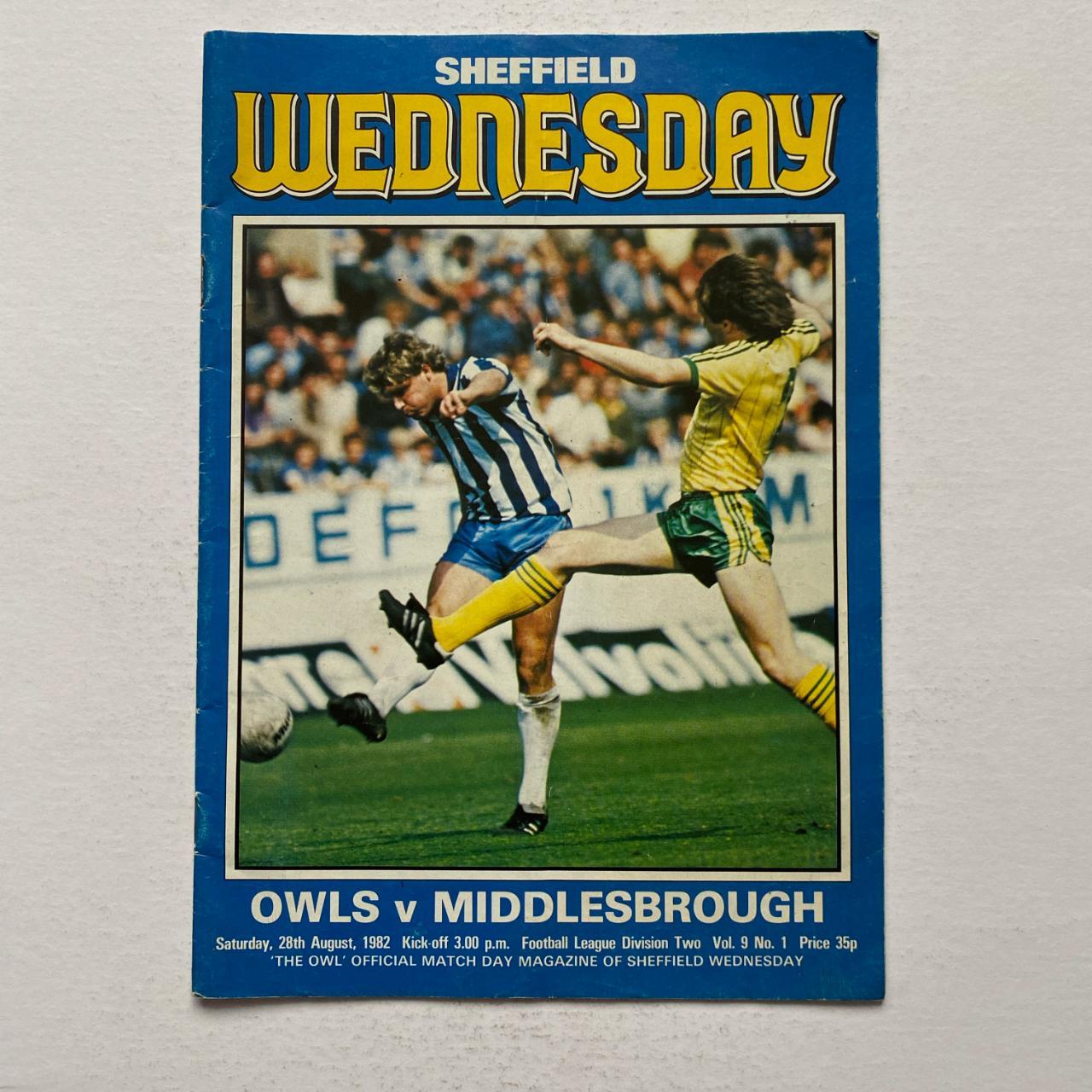 Item: - Rare match day football programme -... - Depop