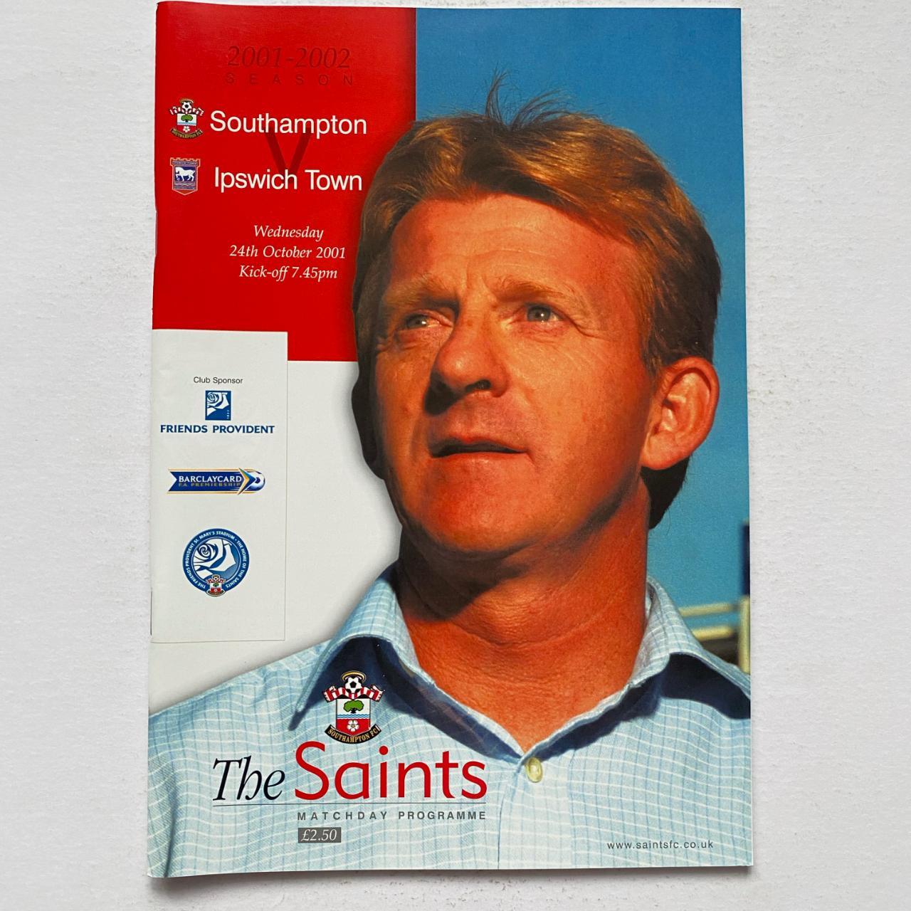 Item: - Rare match day football programme -... - Depop