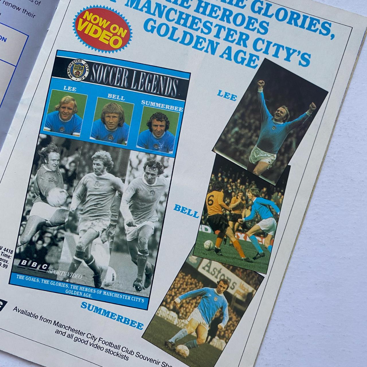 Item: - Rare match day football programme -... - Depop