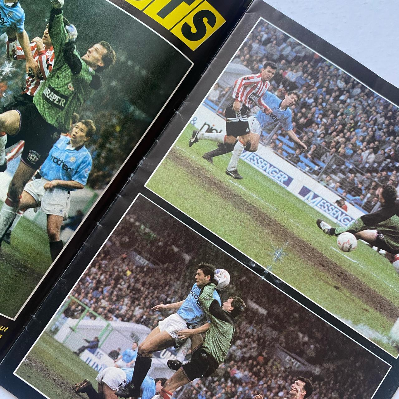 Item: - Rare match day football programme -... - Depop