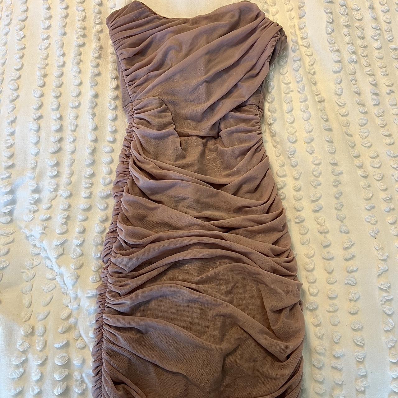 Windsor body con corset dress in a light... - Depop