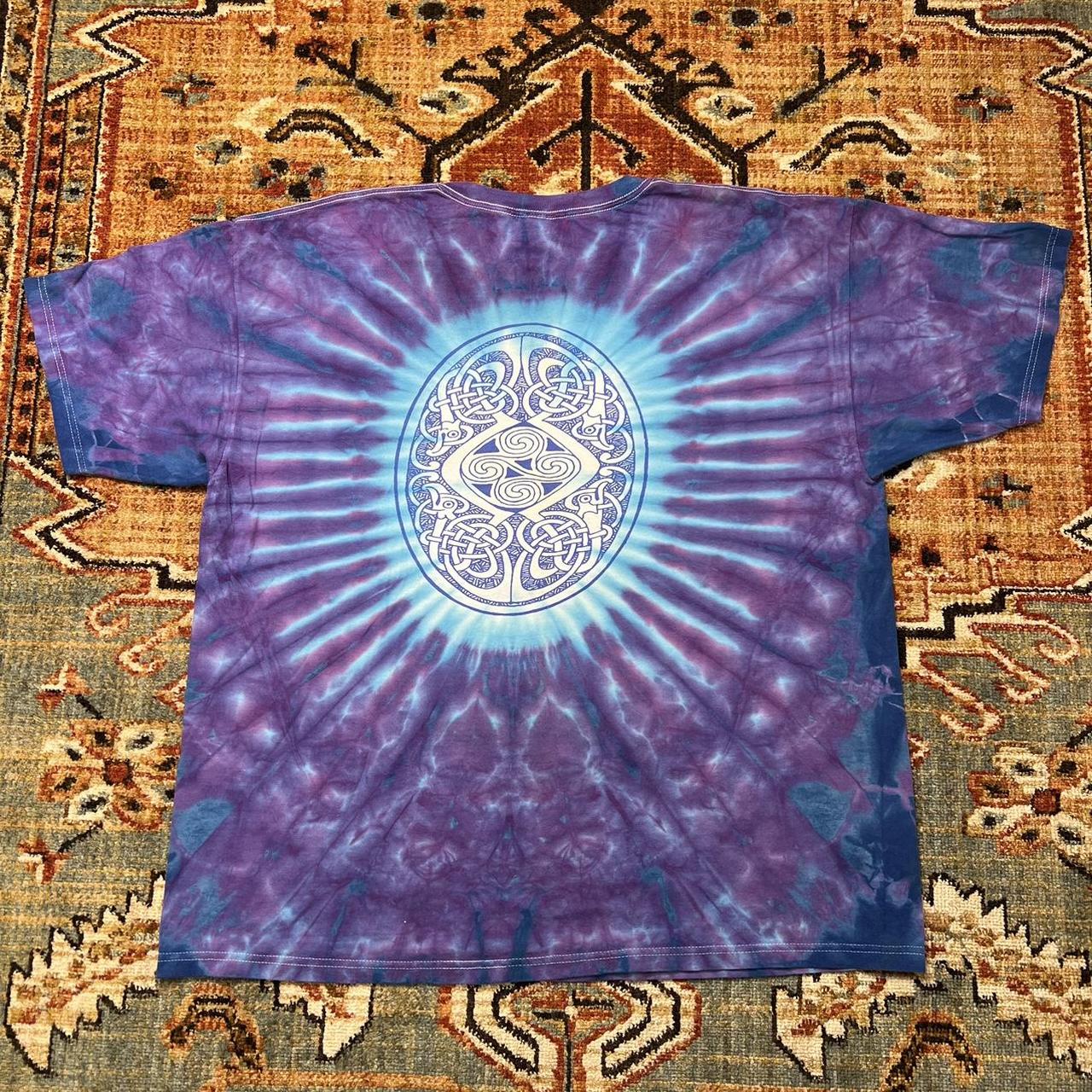 Grateful Dead Style Tye Dye Euphoria Shirt 10/10... - Depop