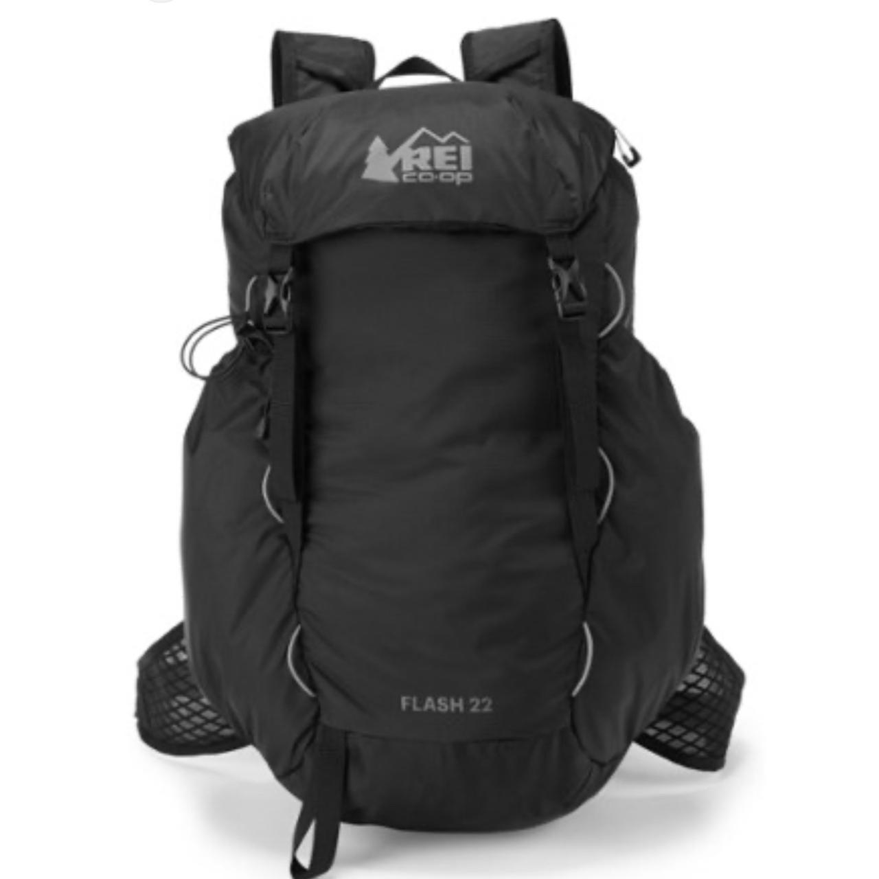 REI Co Op Flash 22 Lightweight Daypack Black Ripstop... | Depop