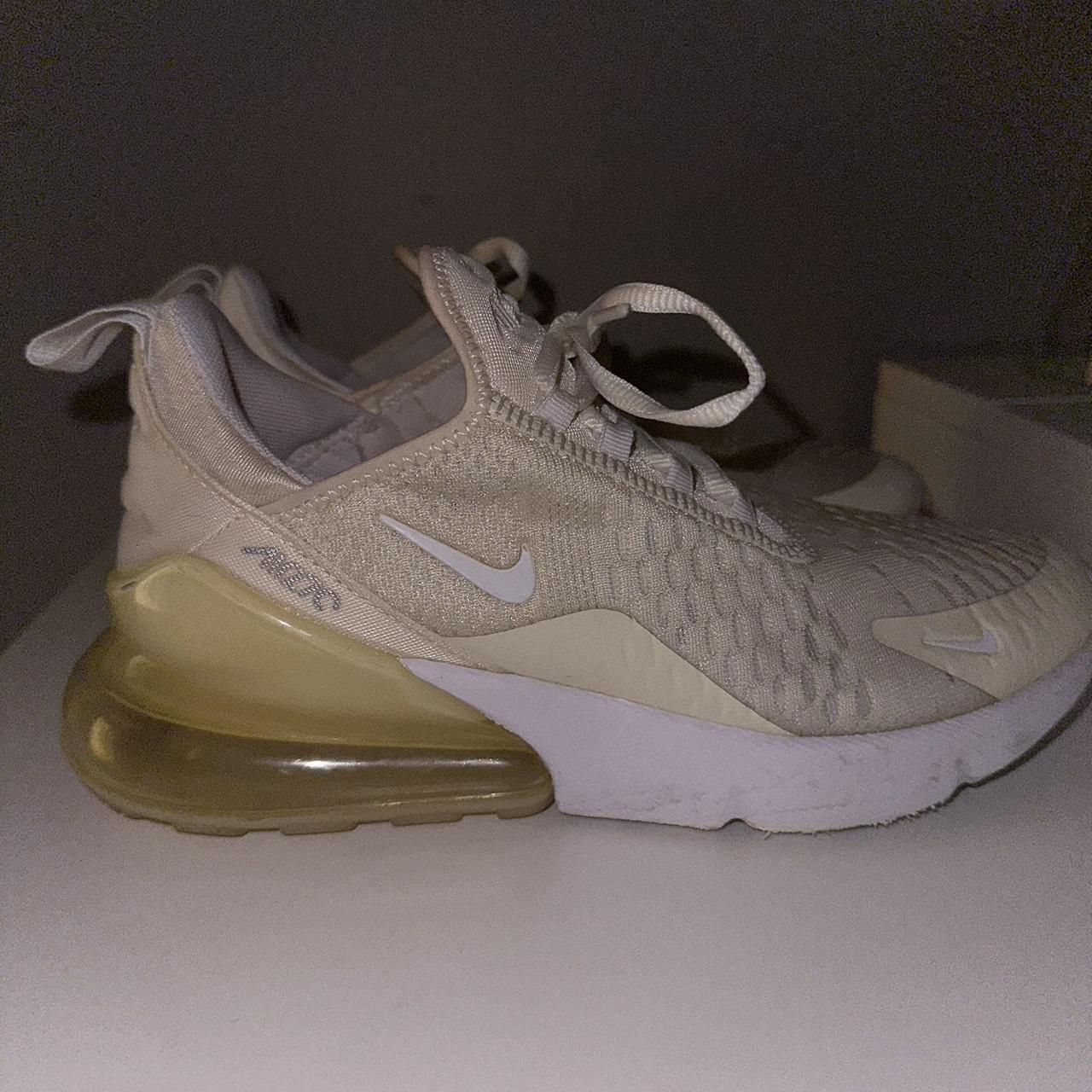 Women’s Yellow Airmax 270 Signs of wear Soles are... - Depop