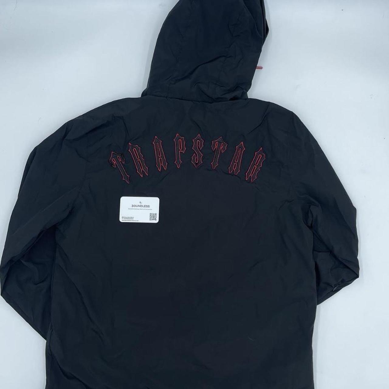 Trapstar Irongate T Black Red Windbreaker. Brand New... - Depop